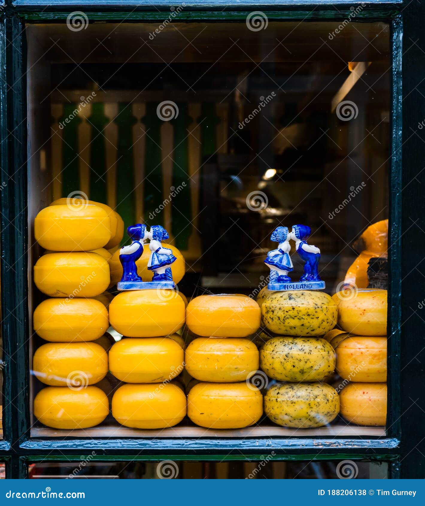 Iconic Dutch Images from Amsterdam Stock Photo - Image of people ...