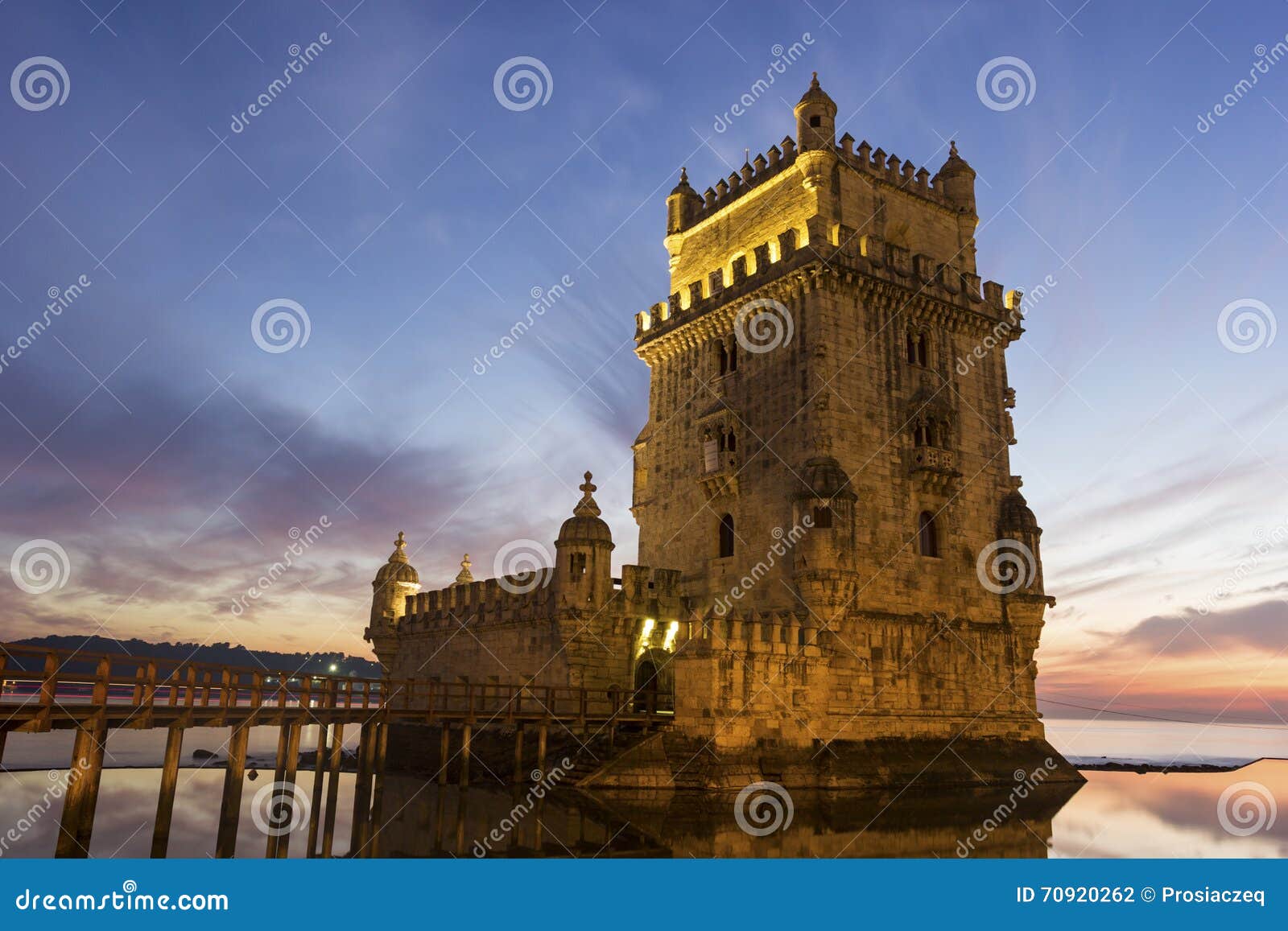 The Iconic Facade of the Tower of Belem Editorial Photography - Image ...