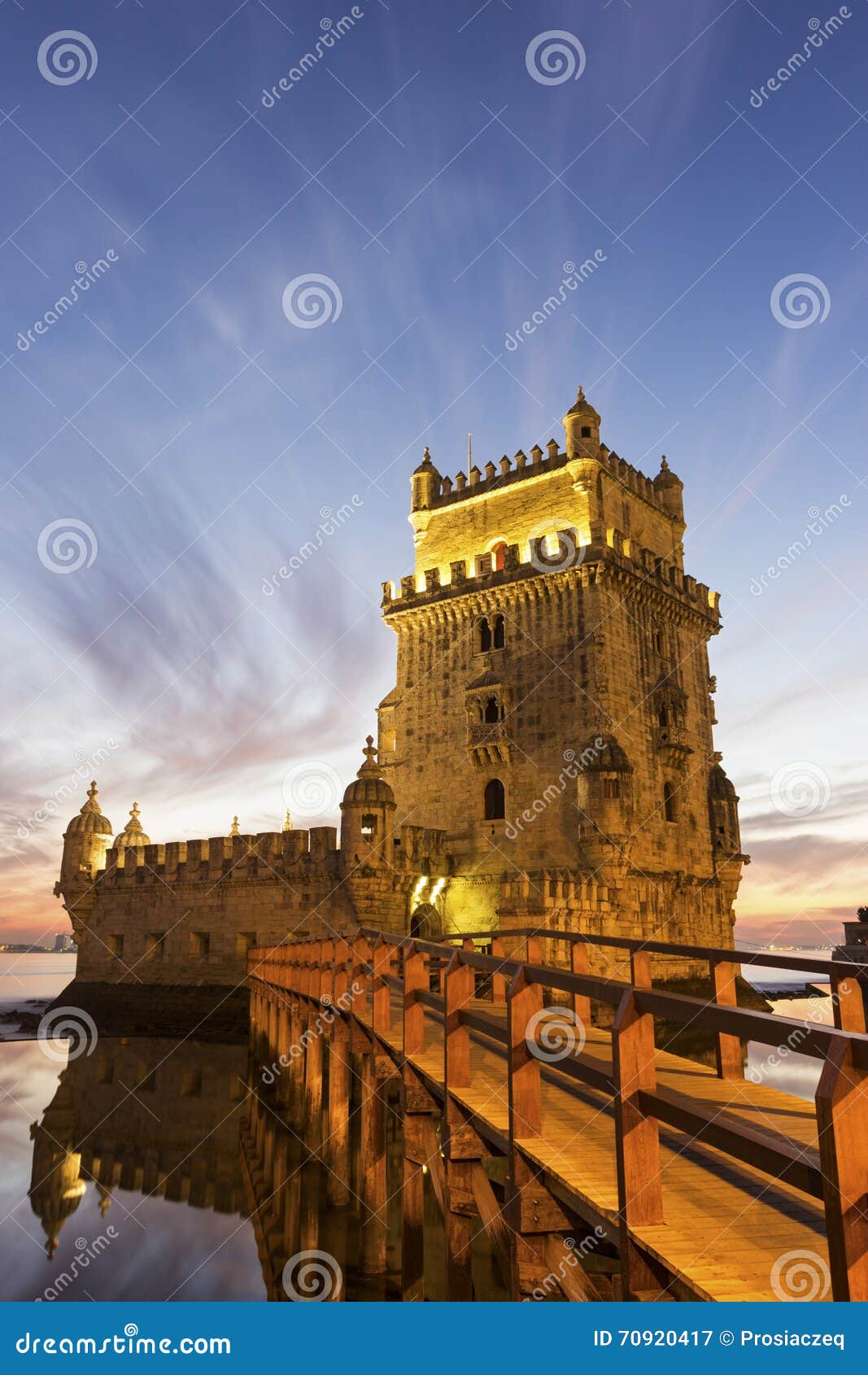The Iconic Facade of the Tower of Belem Editorial Photography - Image ...