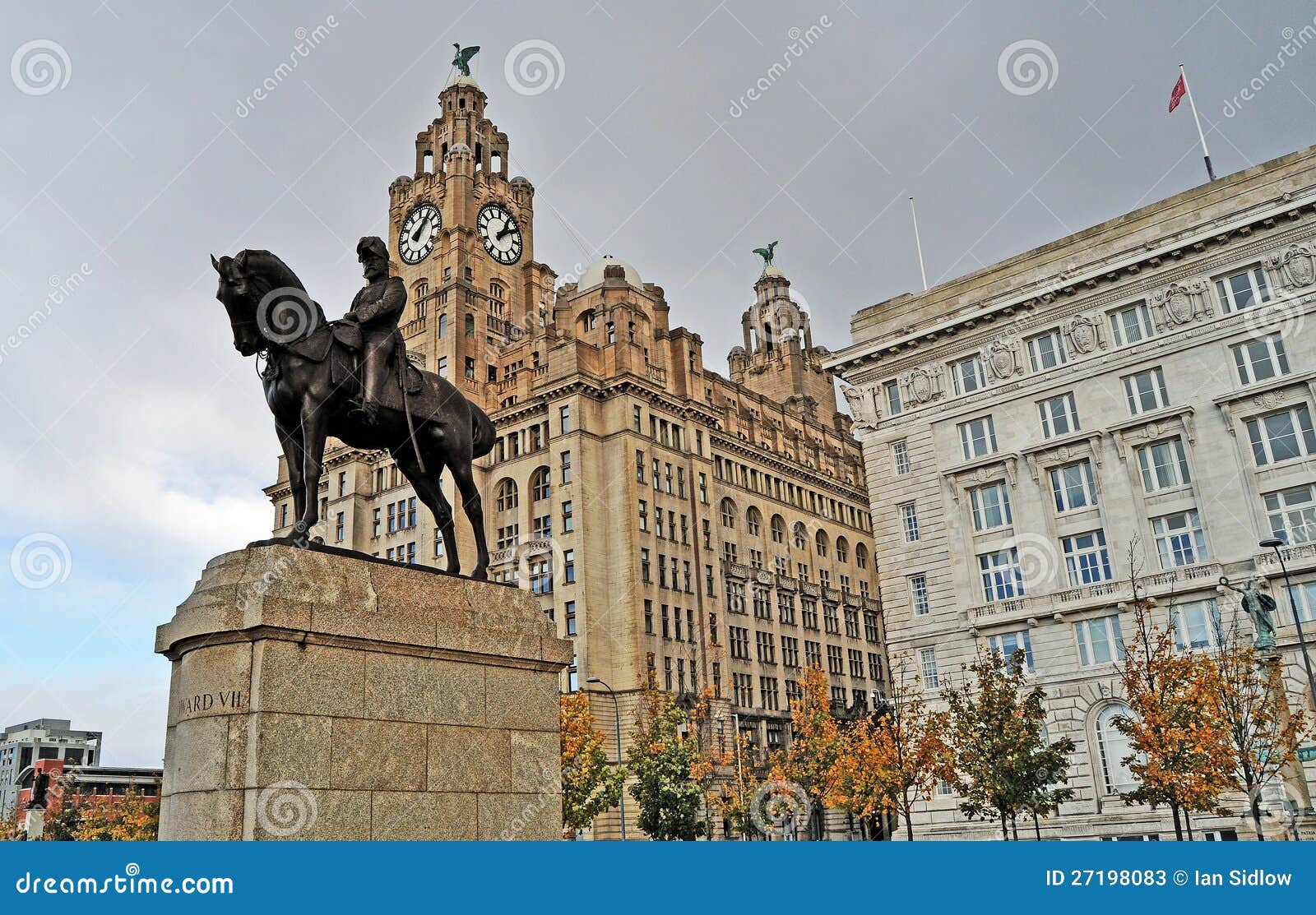 Iconic Liverpool stock image. Image of england, architecture - 27198083