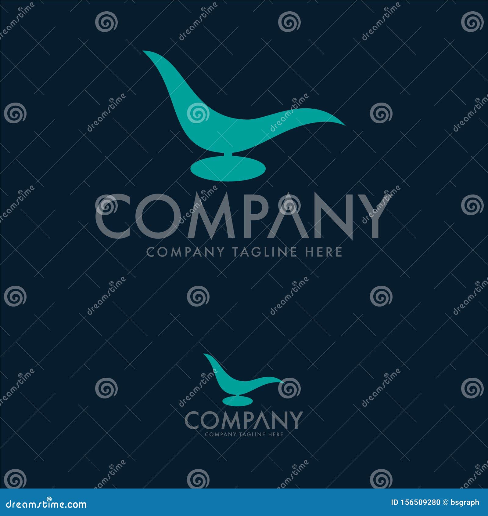 Creative Chair Logo Design Template Stock Illustration - Illustration ...