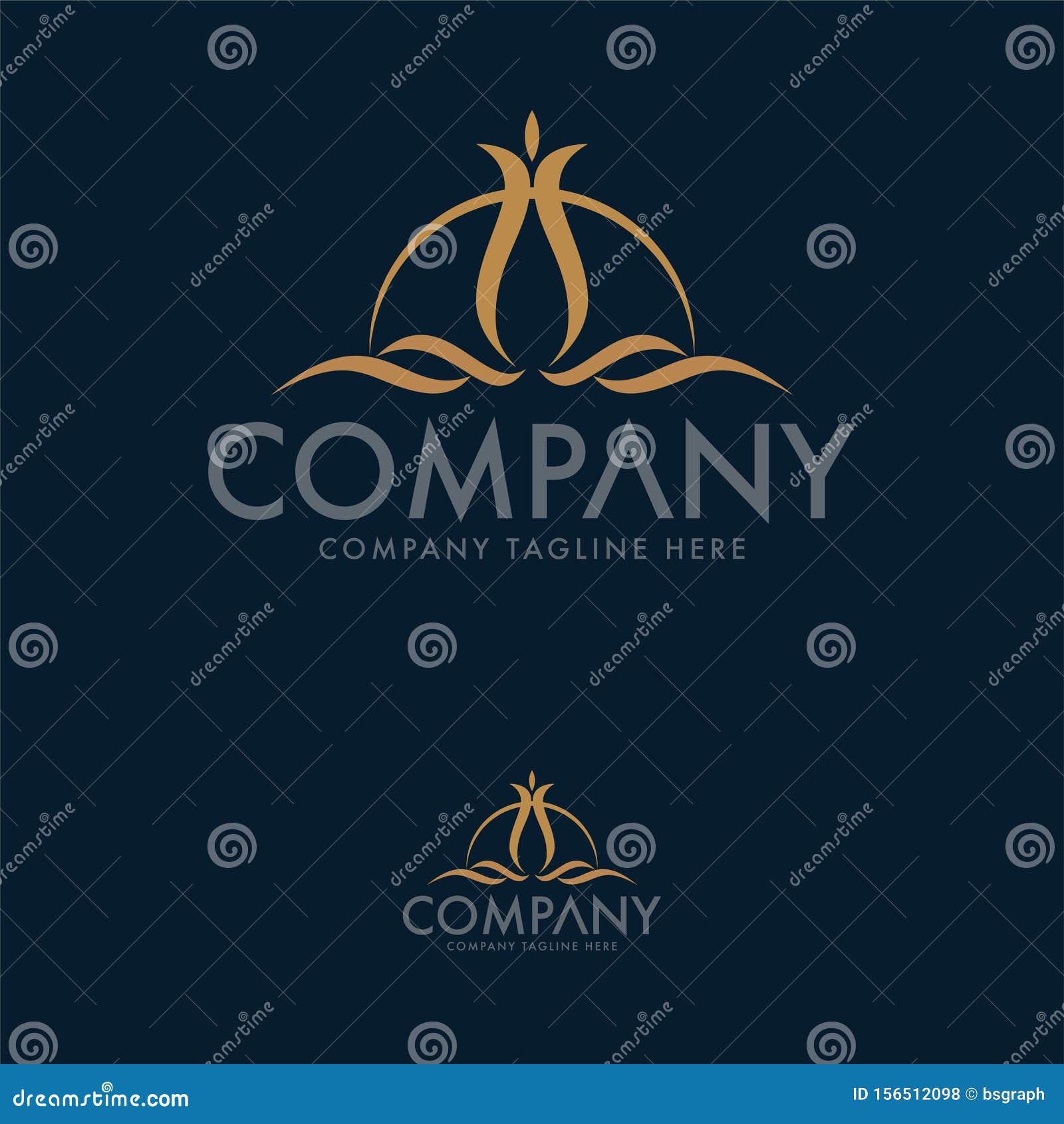 Creative Tulip Logo Design Template Stock Illustration - Illustration ...