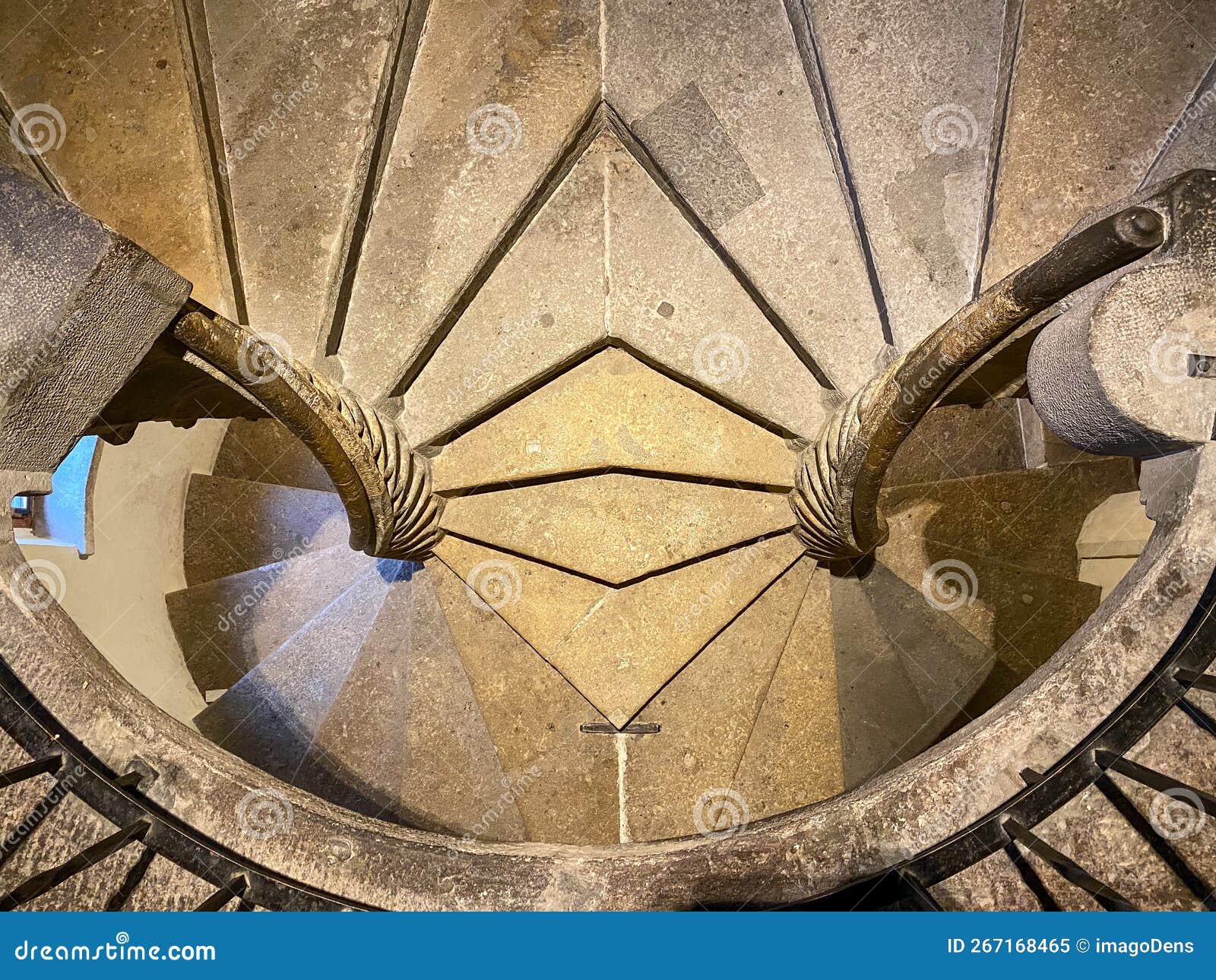 Iconic Mediaeval Double Spiral Staircase in the Old Castle of Graz ...
