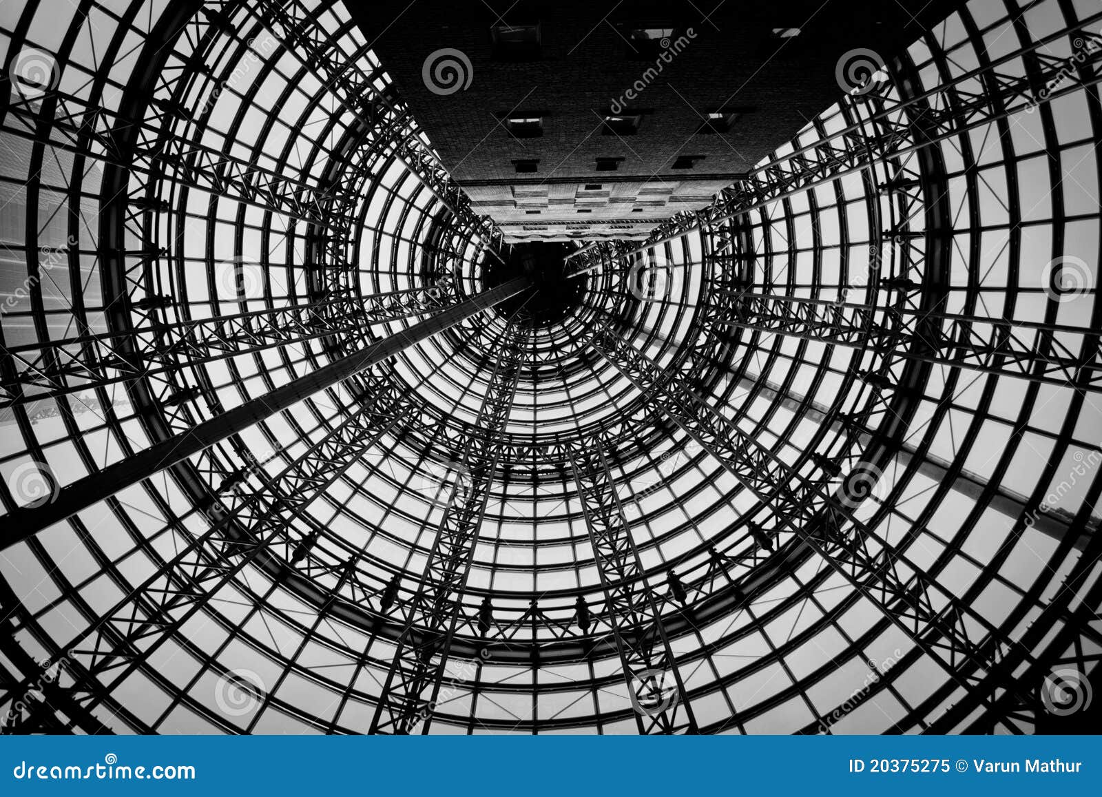 The Iconic Melbourne Central Stock Image - Image of steel, australia ...