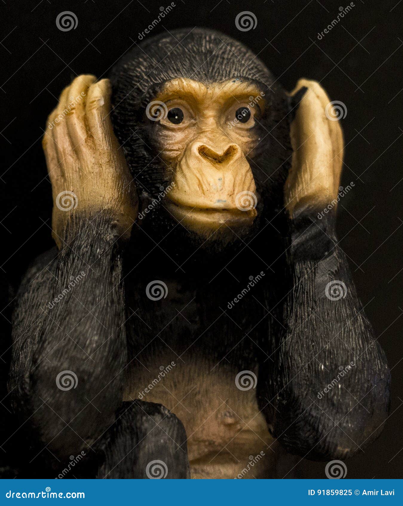 Iconic Monkey stock image. Image of deaf, famous, iconic - 91859825
