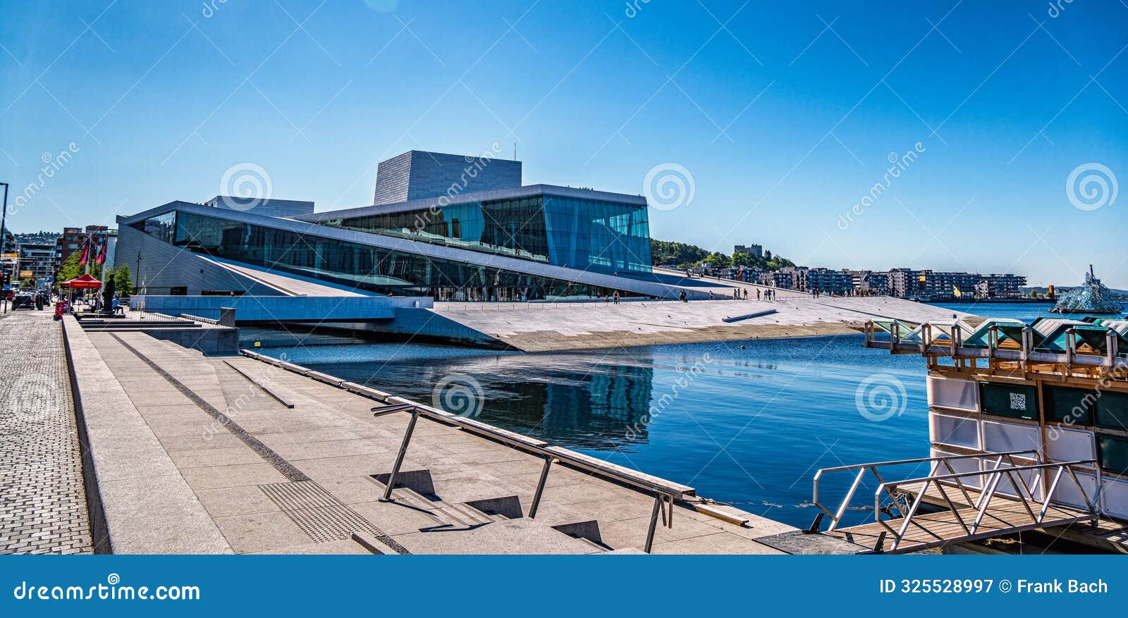 The Iconic Opera House in Central Oslo, Norway Stock Image - Image of ...
