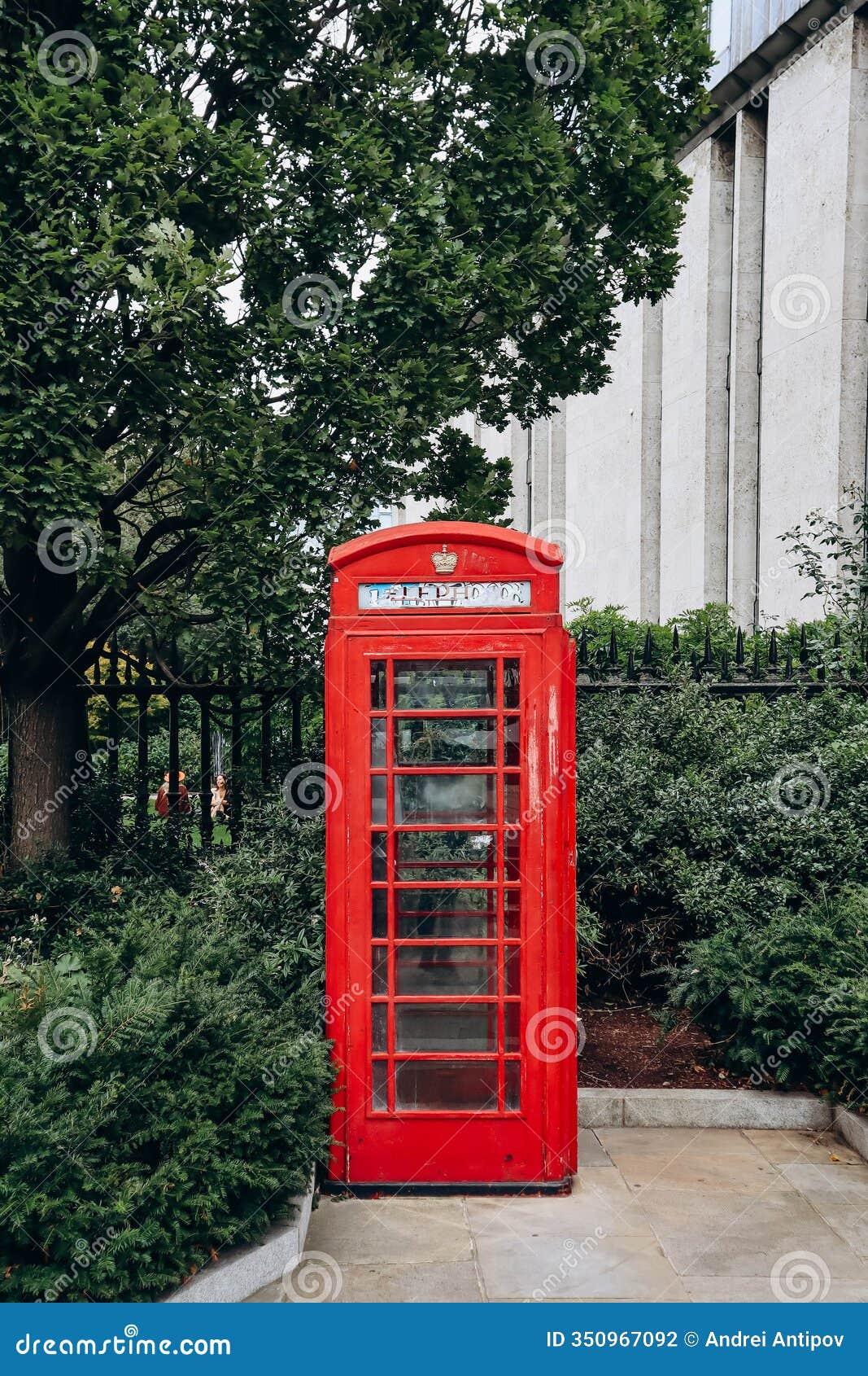 Iconic Red Telephone Boxes in Central London Stock Photo - Image of ...