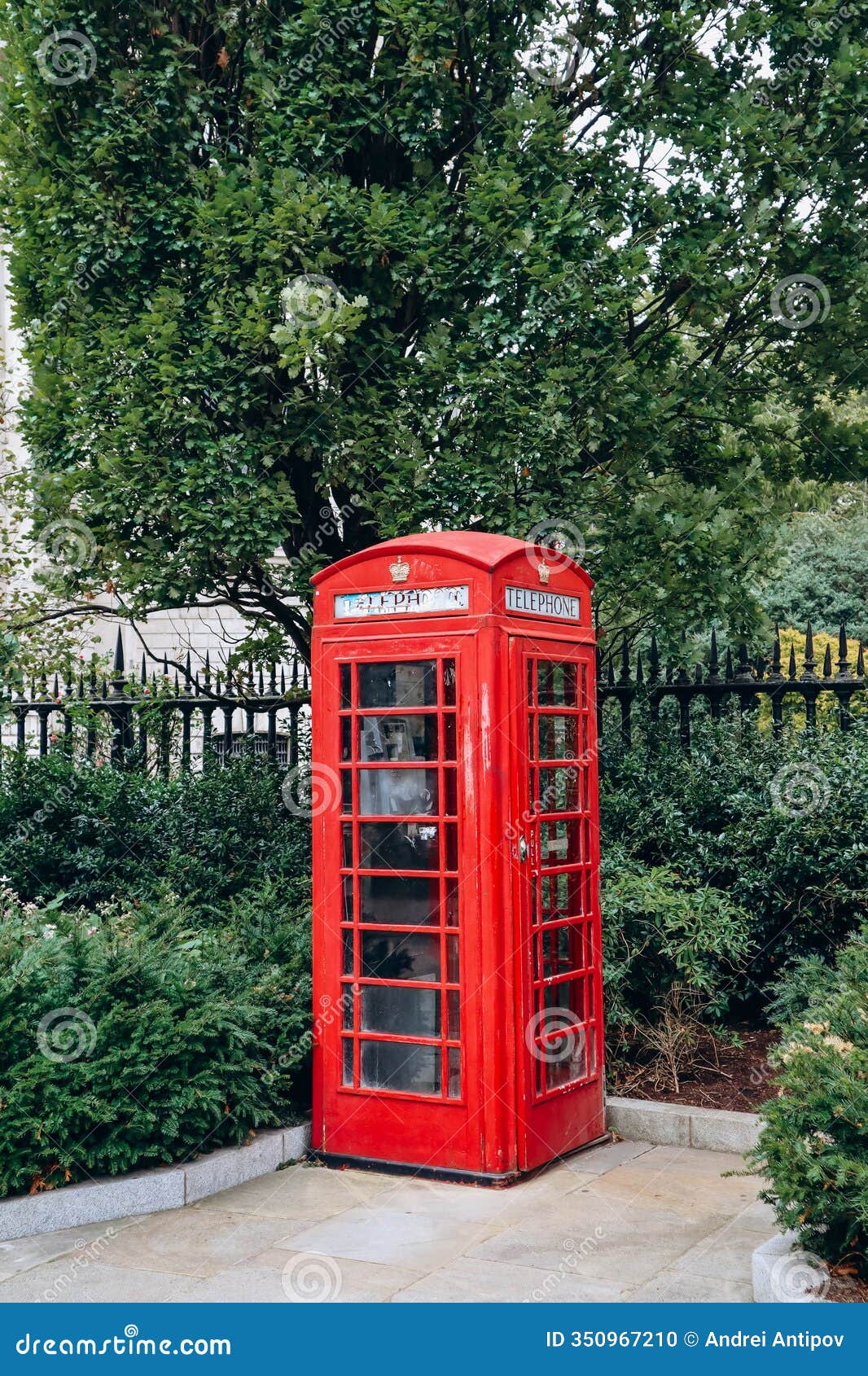 Iconic Red Telephone Boxes in Central London Stock Photo - Image of ...