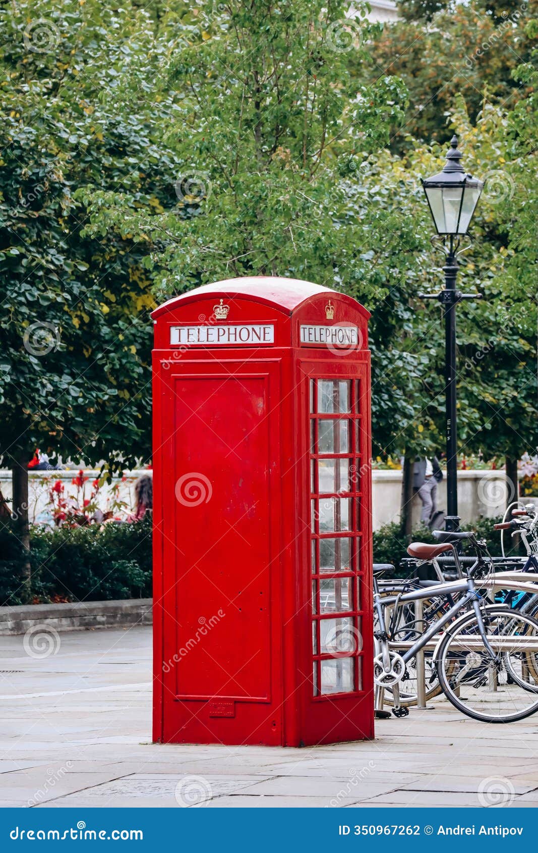 Iconic Red Telephone Boxes in Central London Stock Photo - Image of ...