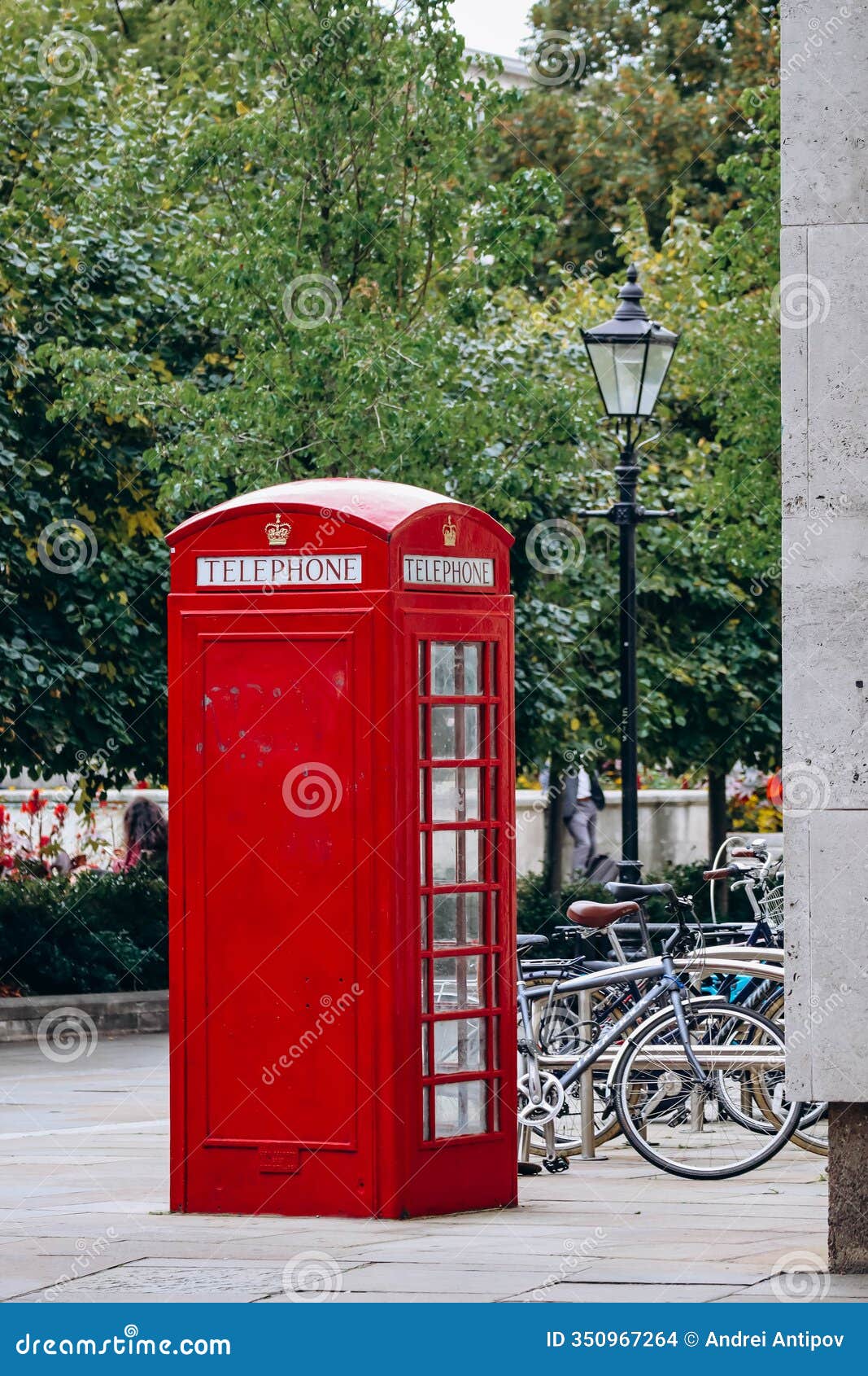 Iconic Red Telephone Boxes in Central London Stock Photo - Image of ...