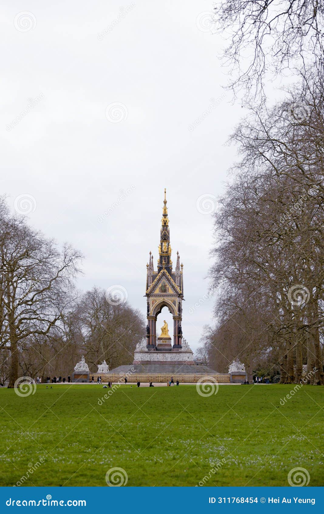 An Iconic Statue Of A Woman Raising Her Hand Above The Roundabout ...