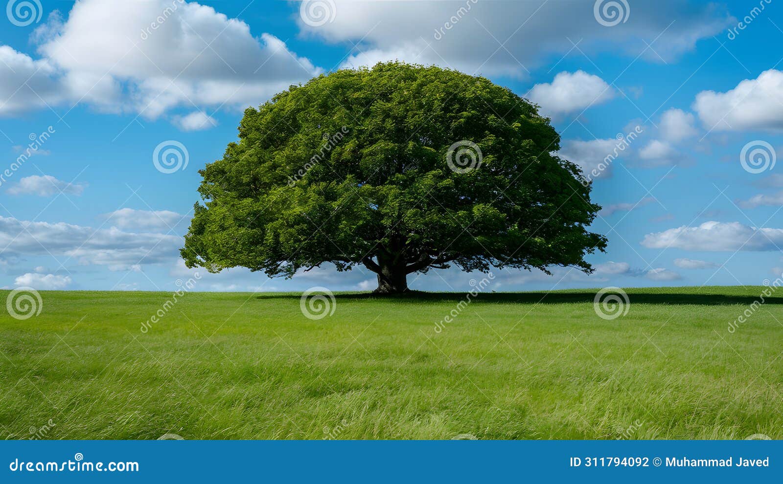Iconic Tree On Cracked Soil Embodies Climate Crisis, Global Warming ...