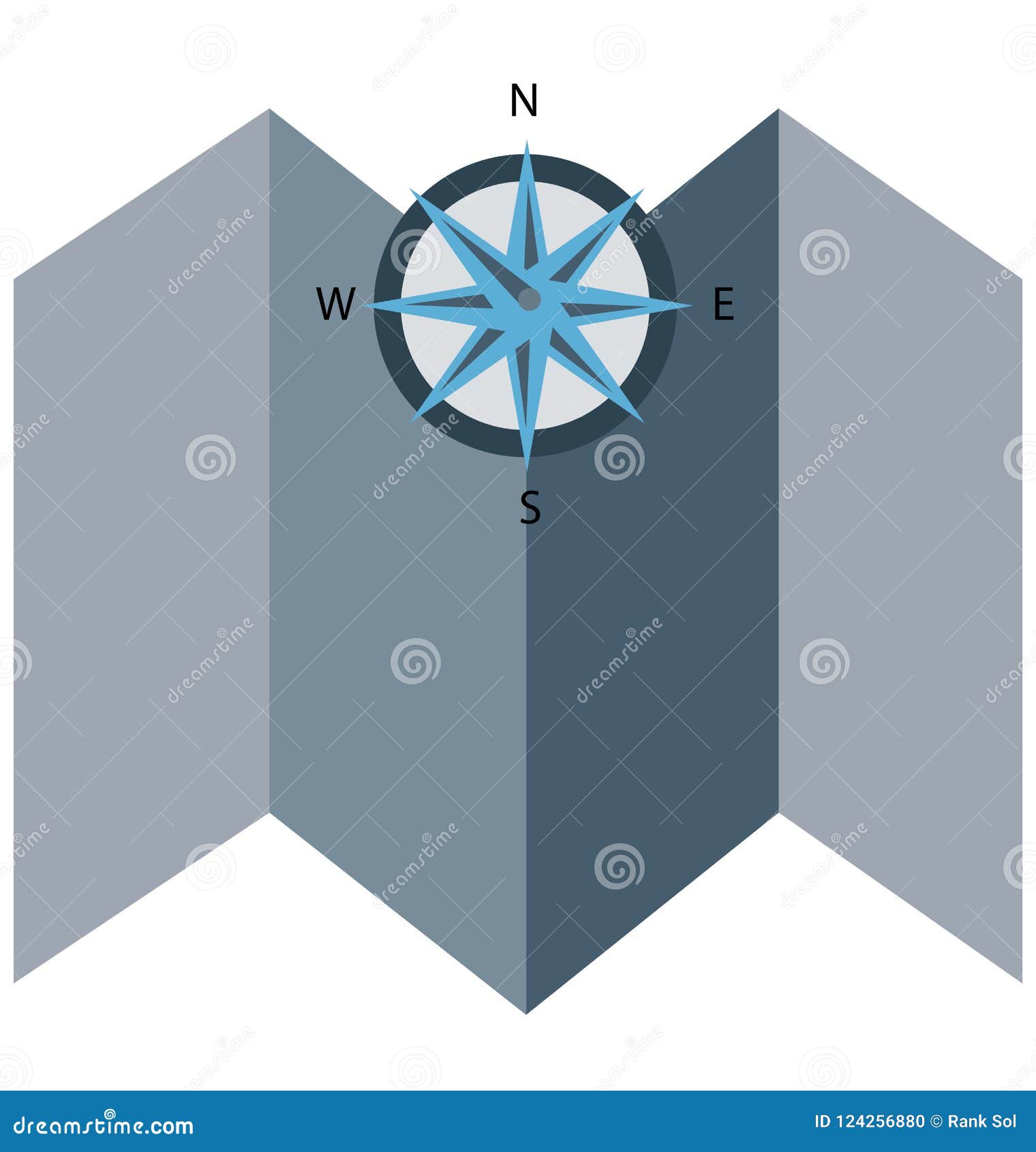 Icono Aislado Vector Del Color Del Mapa Editable Ilustración del Vector ...