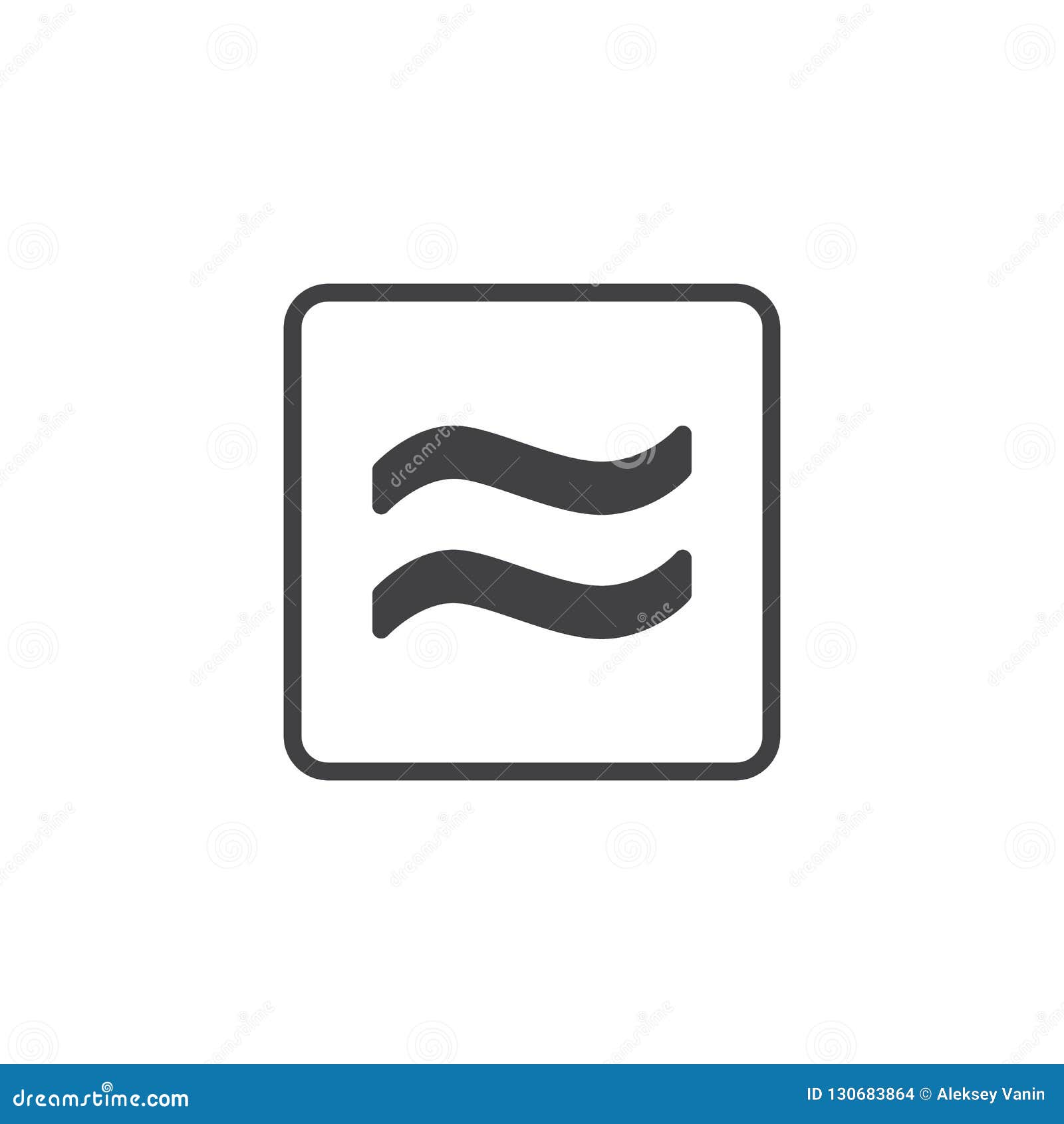 Icono Aproximadamente Igual Del Vector Ilustración del Vector ...