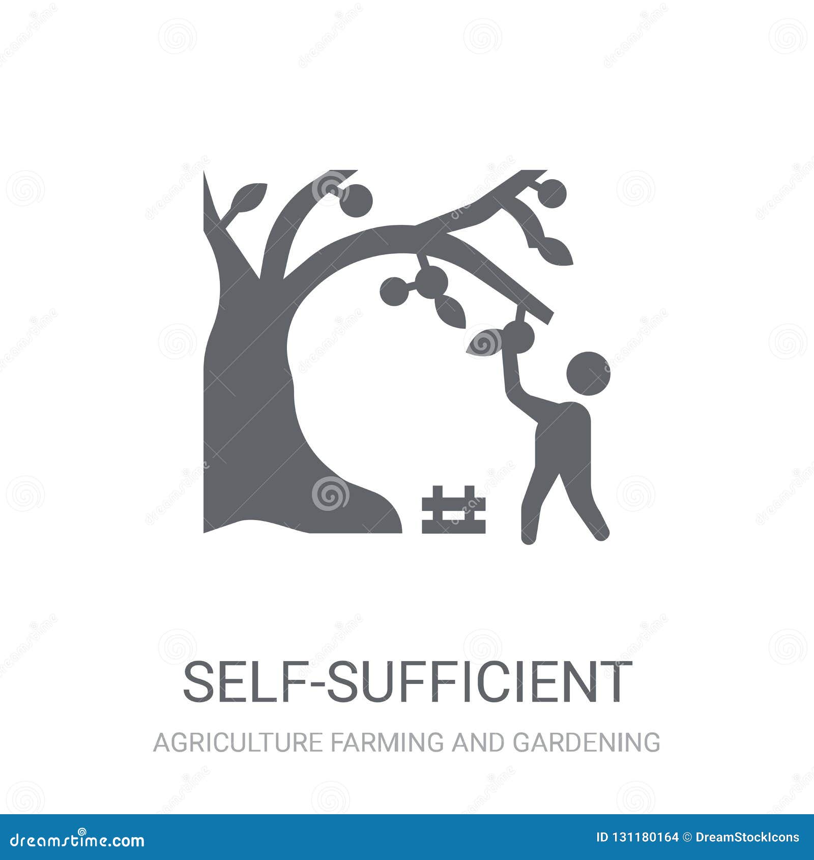 Icono autosuficiente ilustración del vector. Ilustración de ...