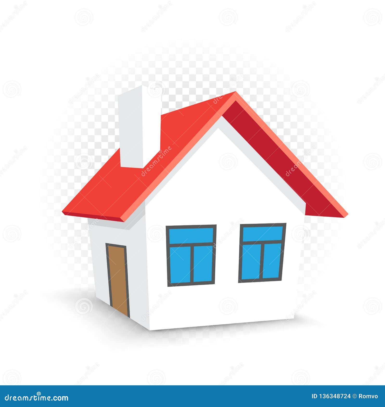 Icono Blanco Simple De La Casa Ilustración del Vector - Ilustración de ...