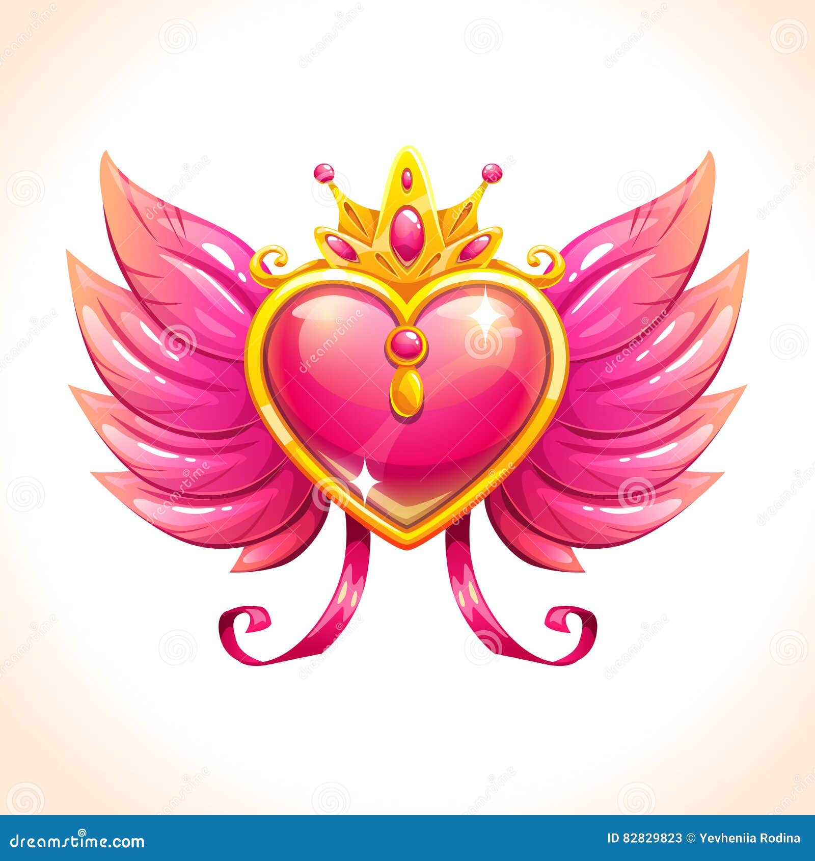 Icono Brillante Hermoso De La Broche Ilustración del Vector ...