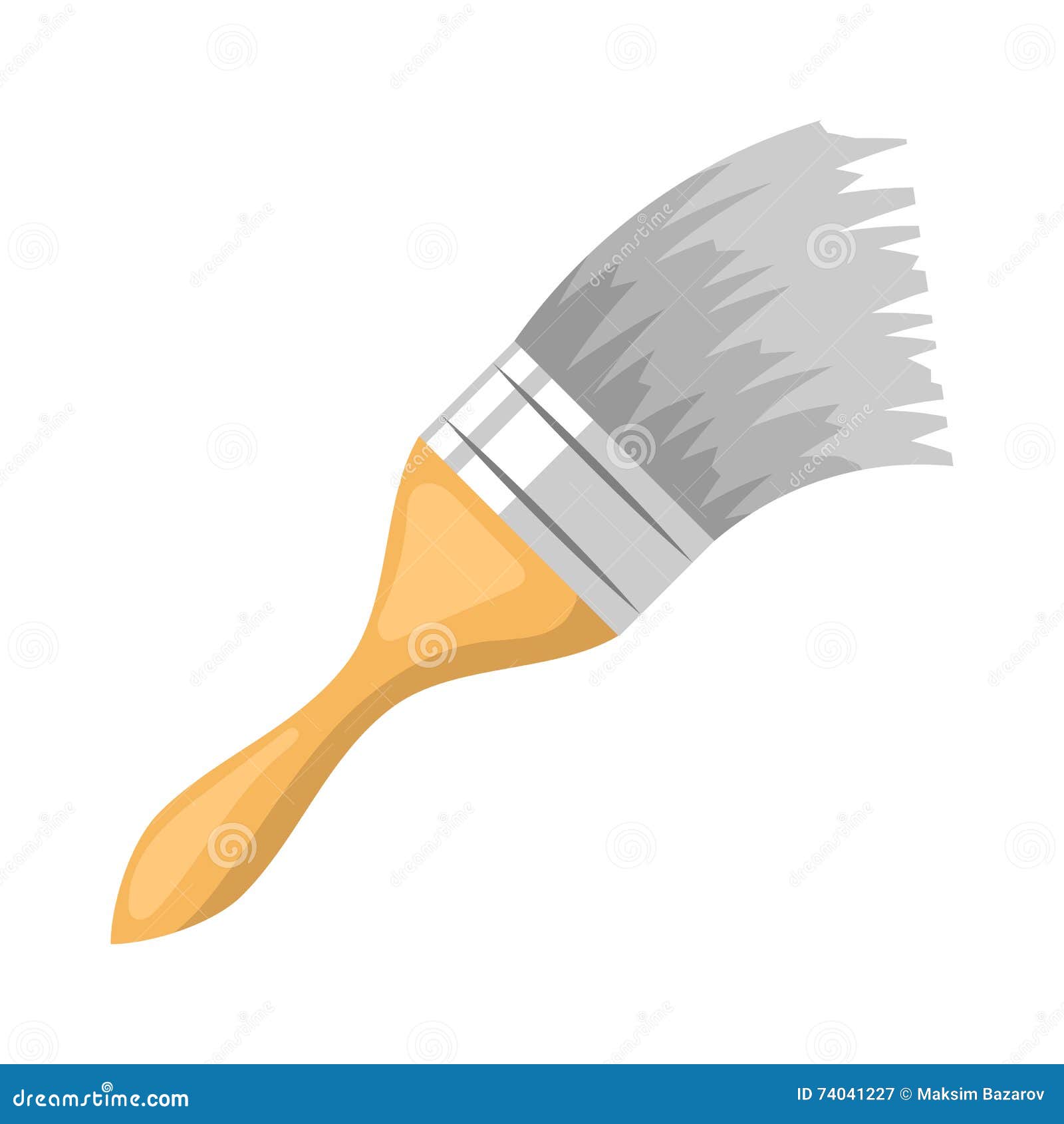 Icono Colorido De La Brocha Ilustración del Vector - Ilustración de ...