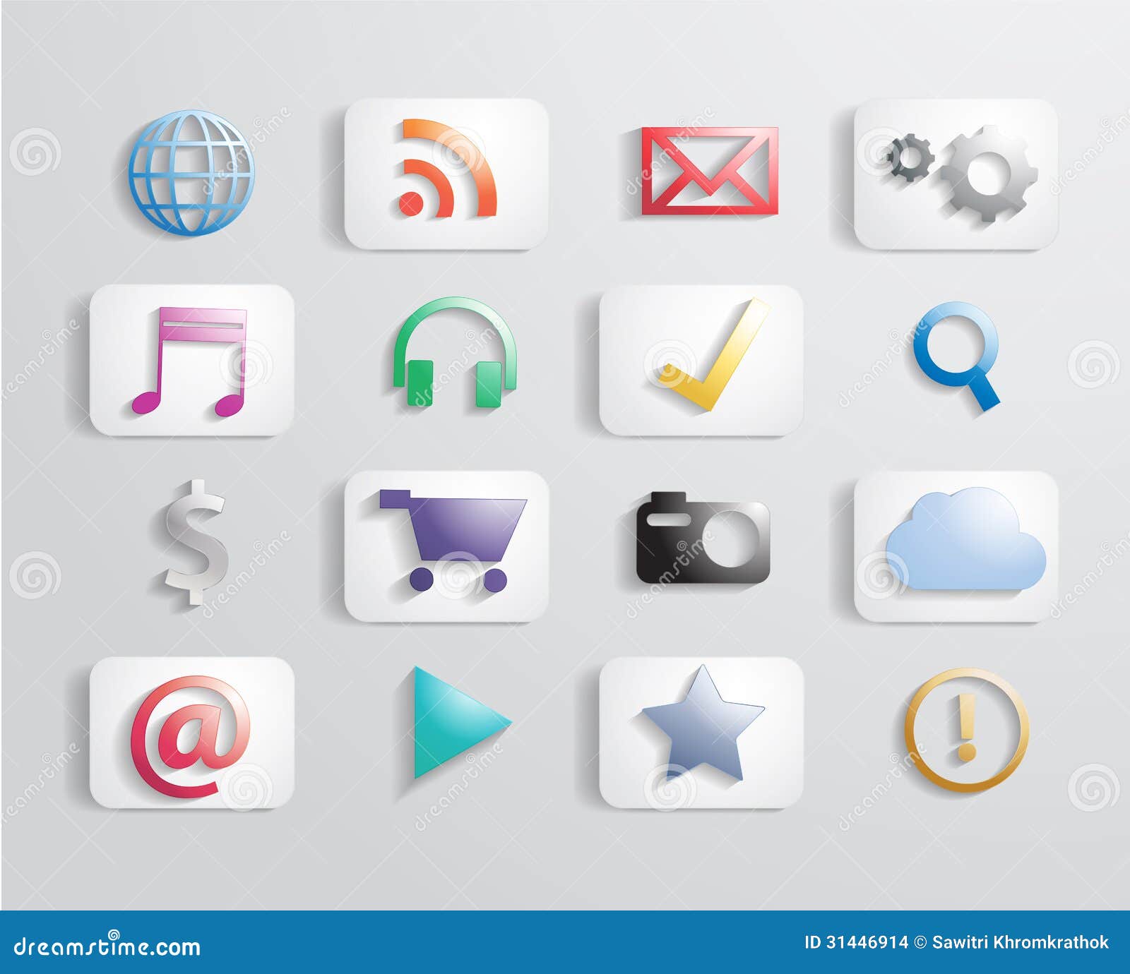 Icono Colorido Del Uso Del Vector Ilustración del Vector - Ilustración ...