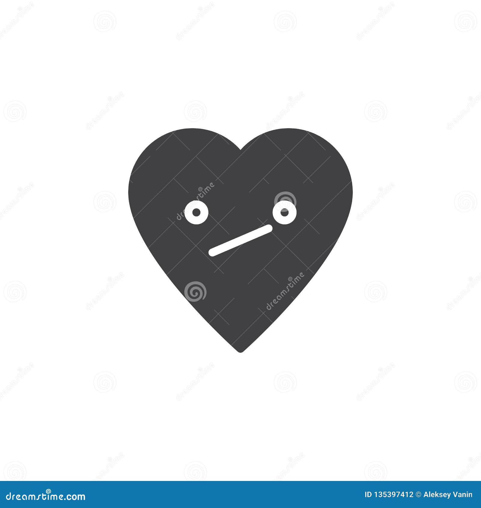 Icono Confuso Del Vector Del Emoticon De La Cara Ilustración del Vector ...