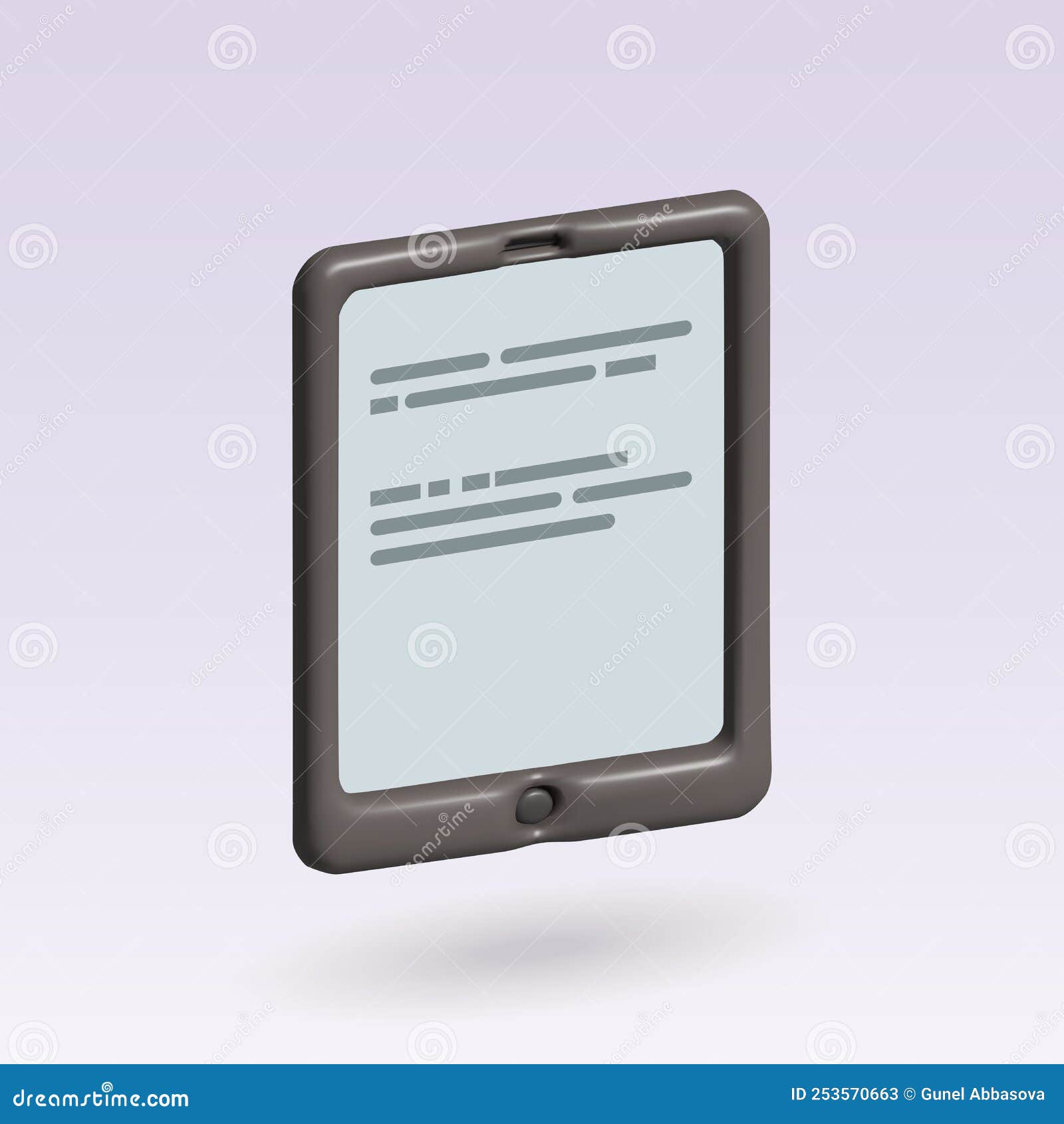 Icono 3d Aislado De Ebook. Icono De Tablet 3d Stock de ilustración ... Icono 3d Aislado De Ebook. Icono De Tablet 3d Stock de ilustración ...