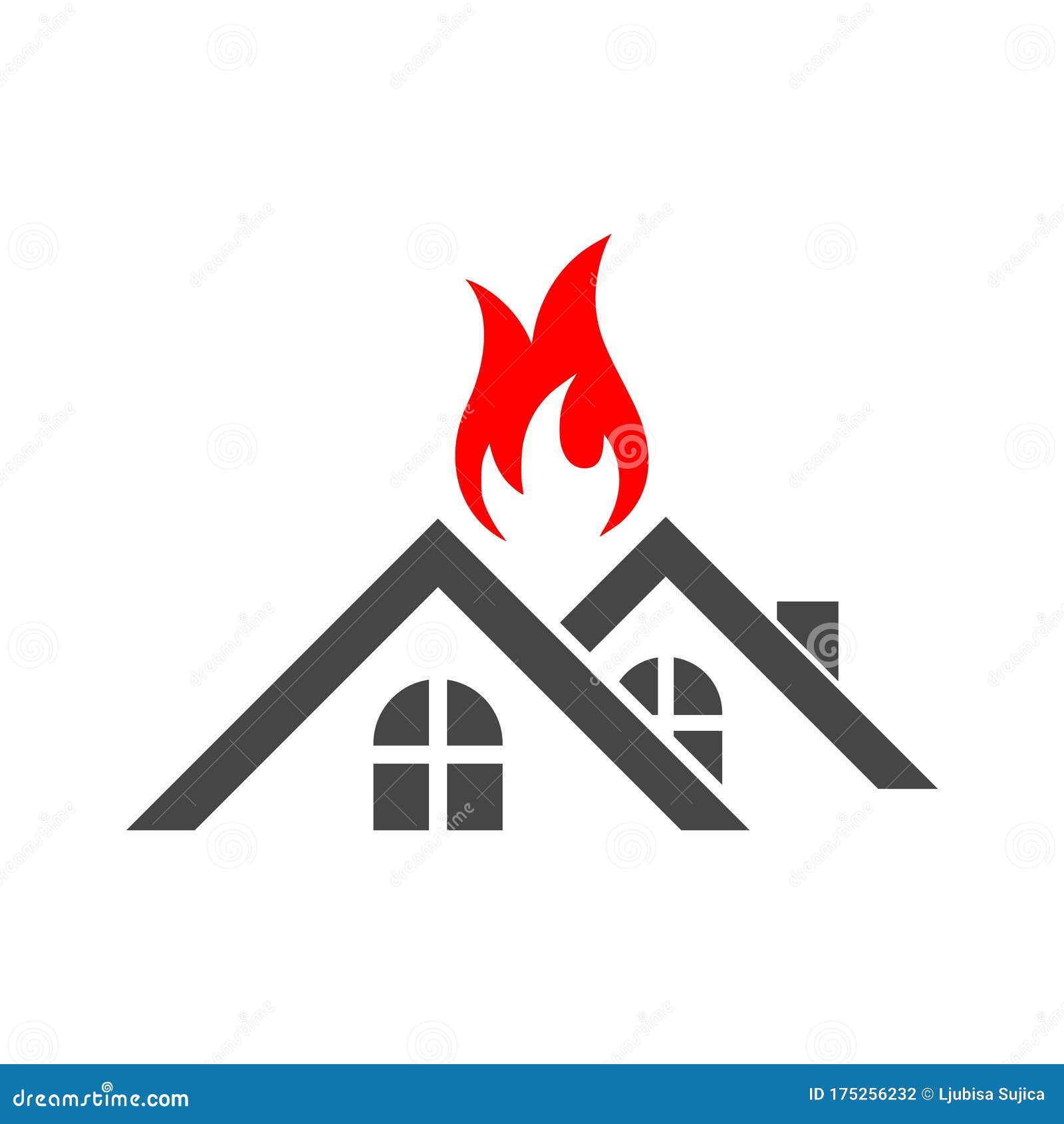 Icono De Advertencia De Incendios Ilustración del Vector - Ilustración ...