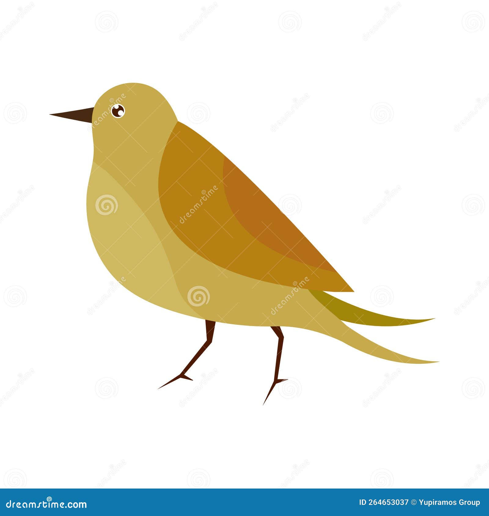 Icono de ave ilustración del vector. Ilustración de salvaje - 264653037