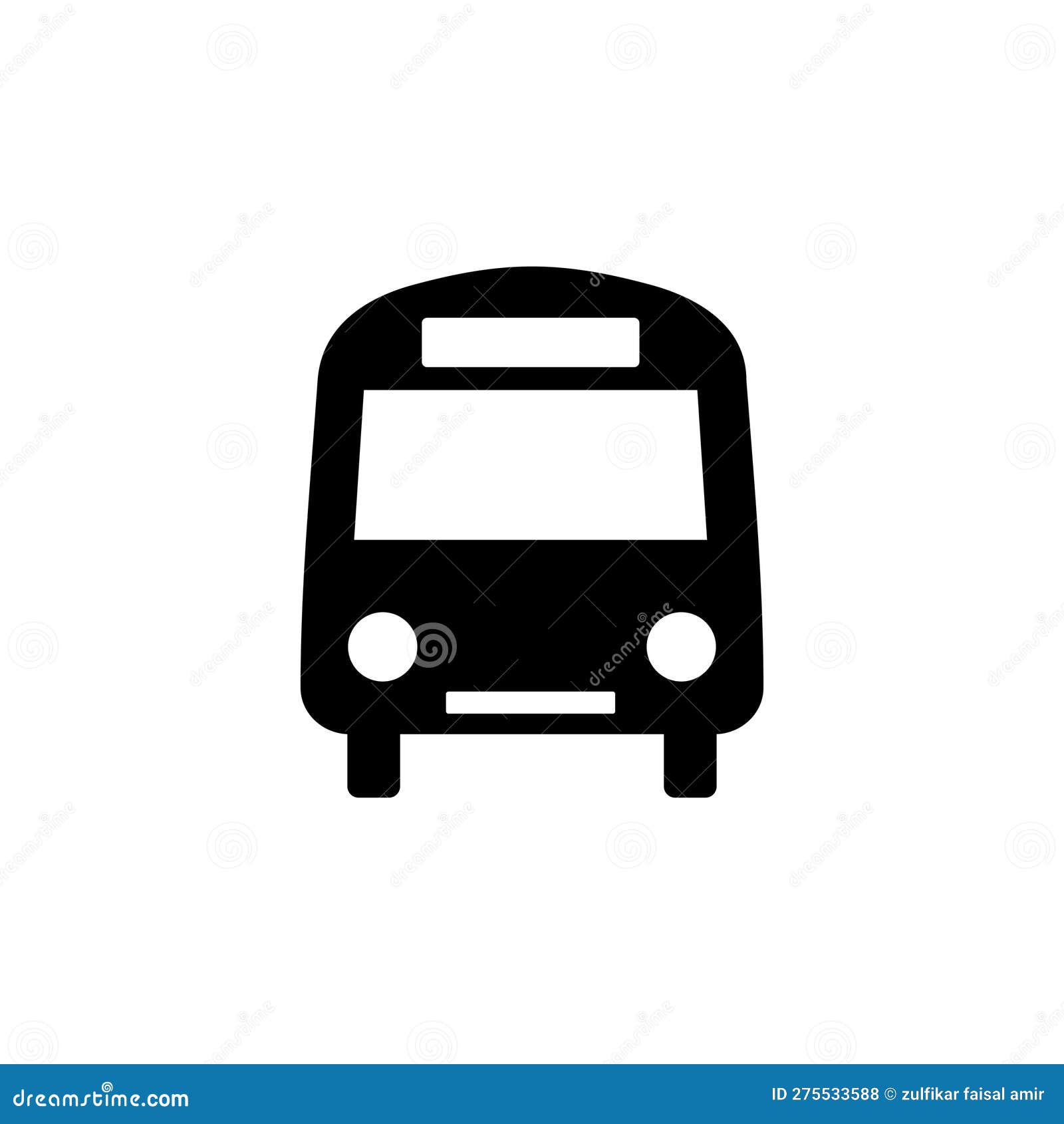 Icono De Bus . Icono De Vector De Bus Ilustración del Vector ...