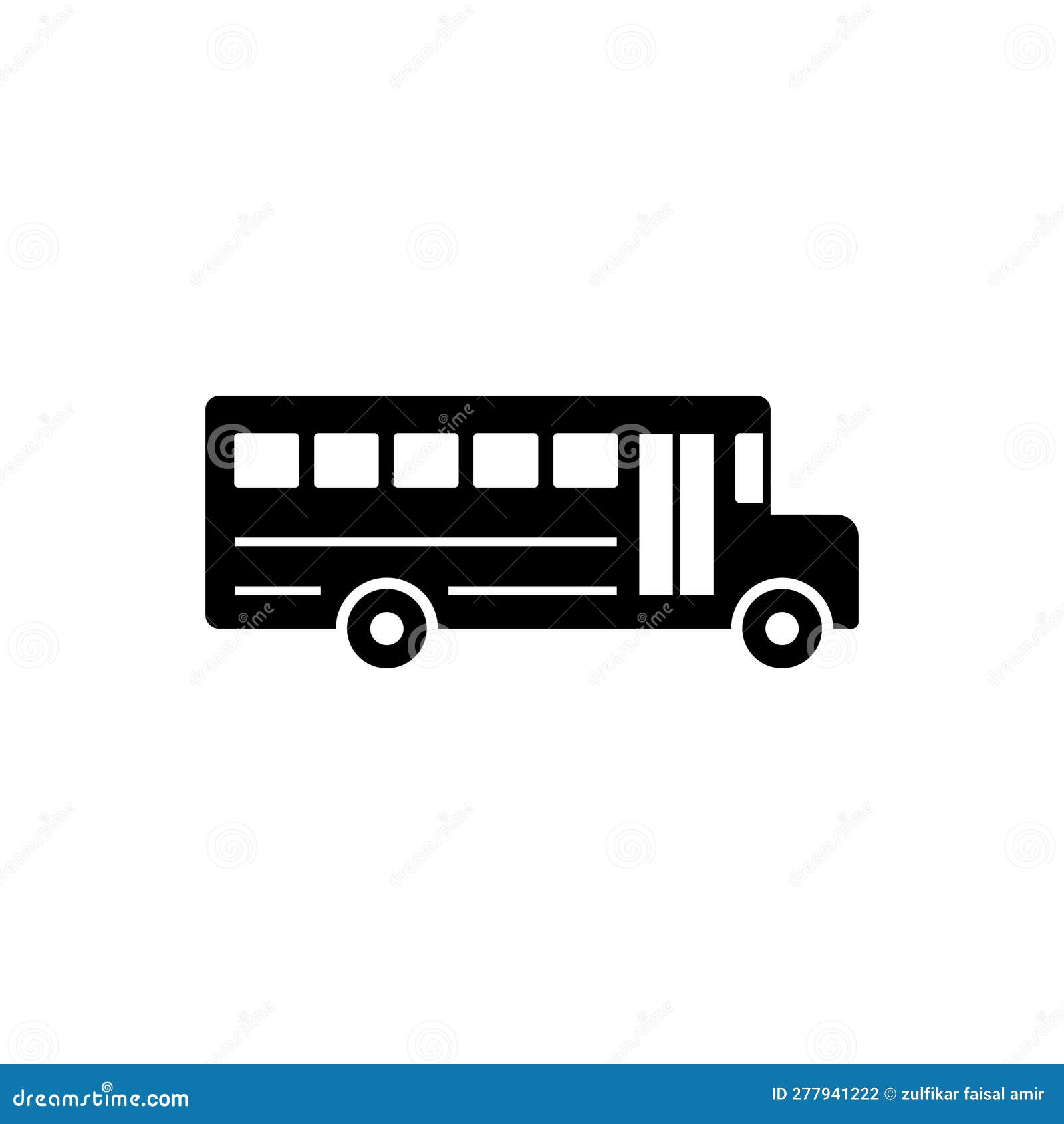 Icono De Bus . Icono De Vector De Bus Stock de ilustración ...