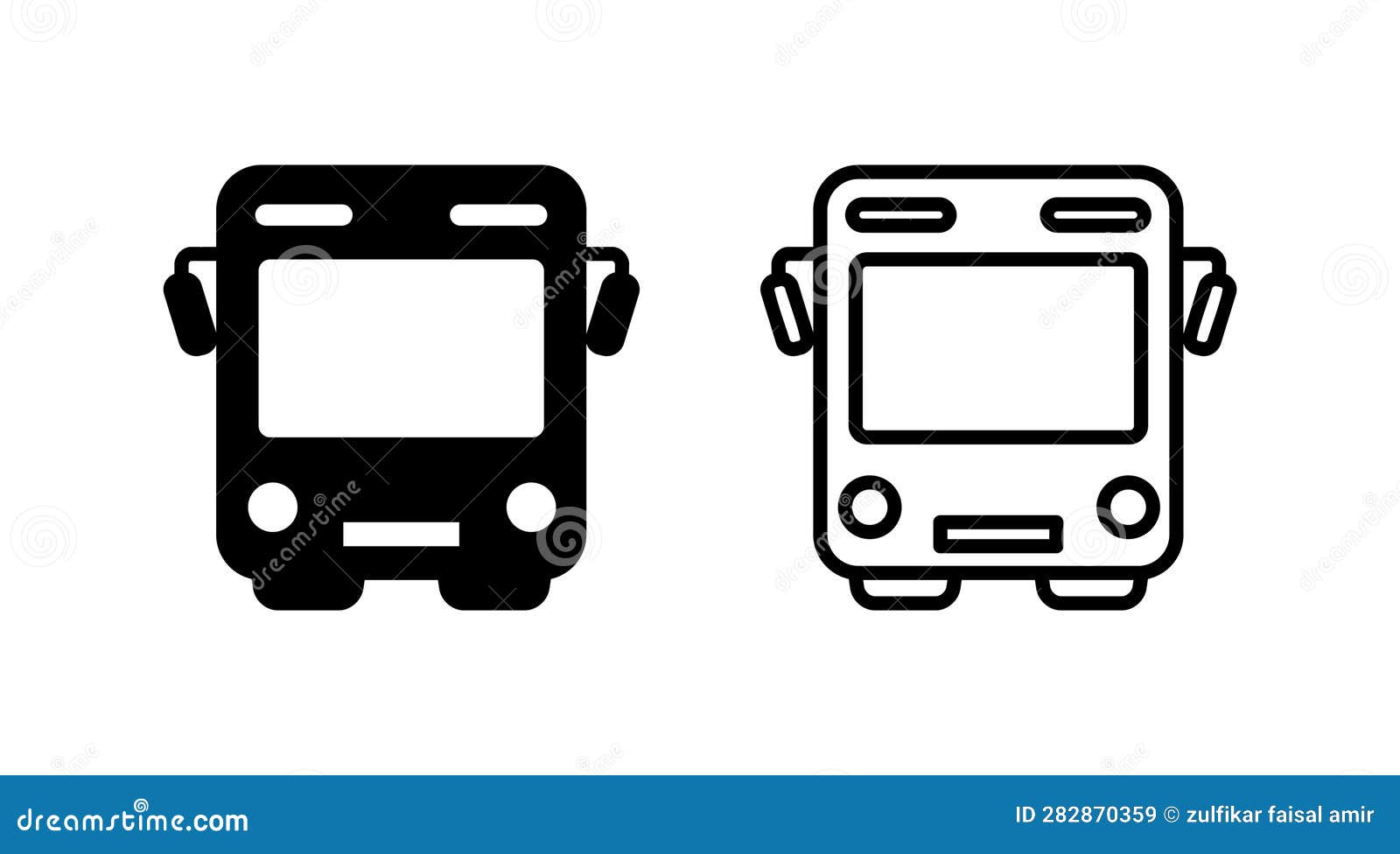 Icono De Bus . Icono De Vector De Bus Ilustración del Vector ...