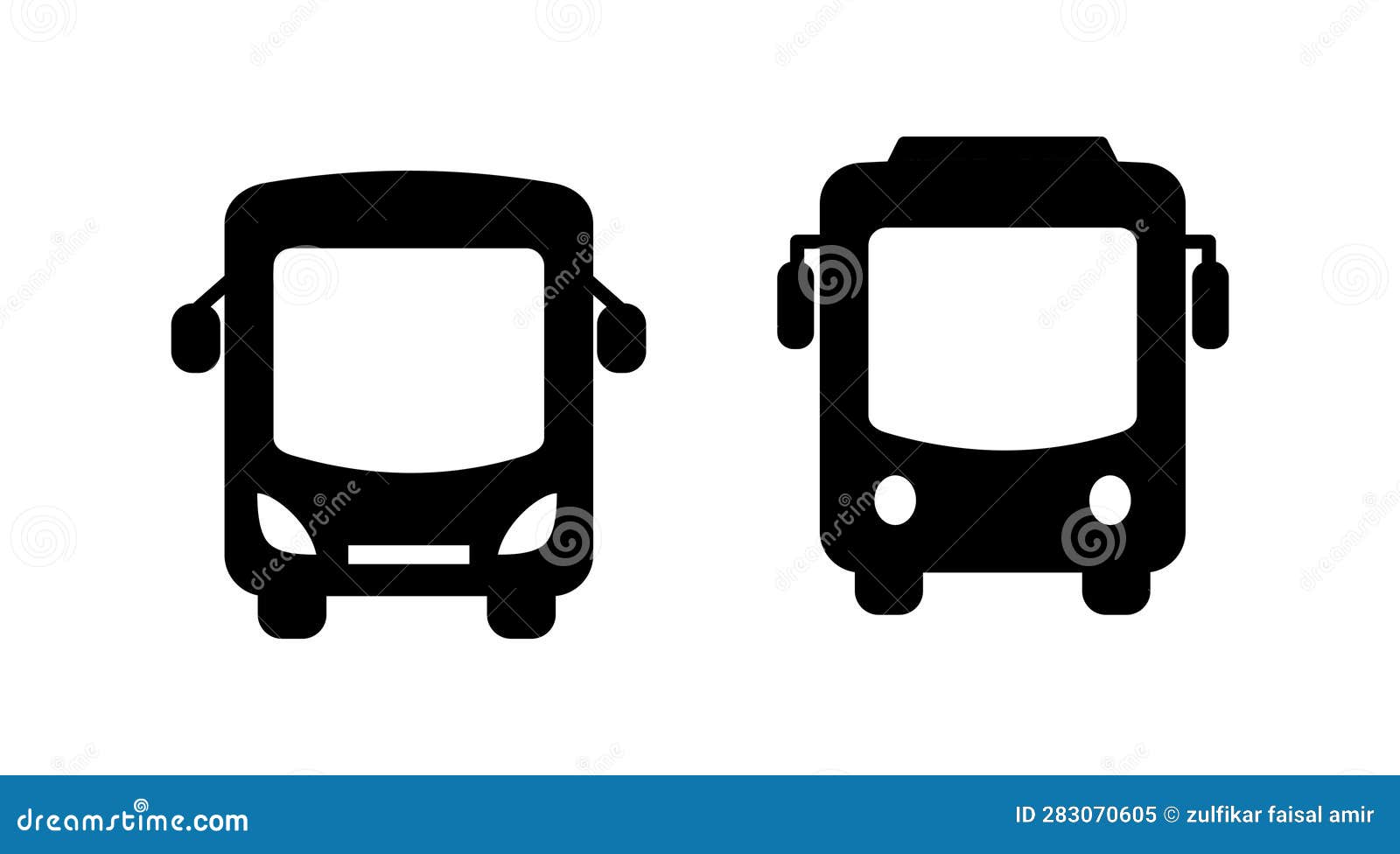 Icono De Bus . Icono De Vector De Bus Ilustración del Vector ...