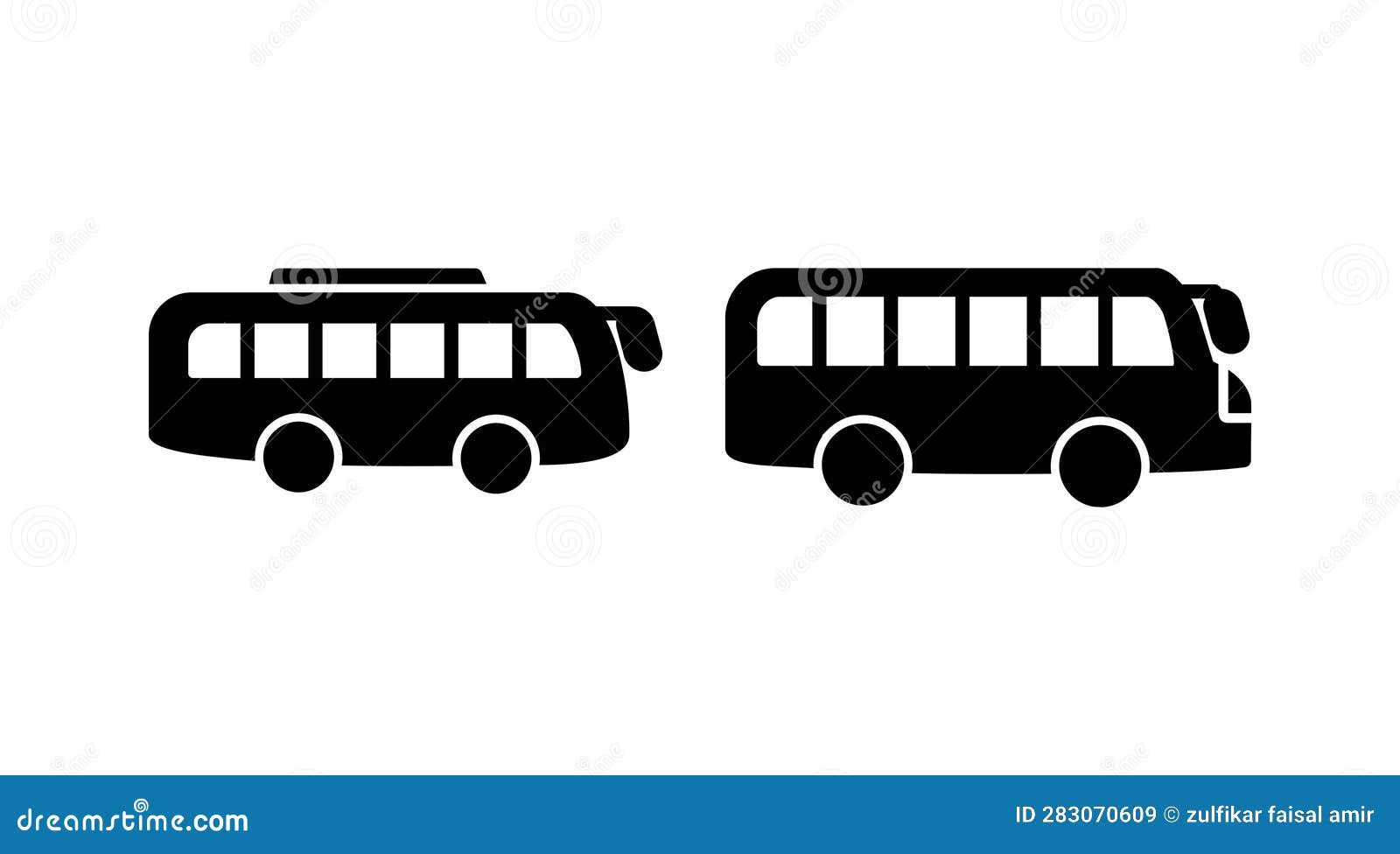 Icono De Bus . Icono De Vector De Bus Ilustración del Vector ...