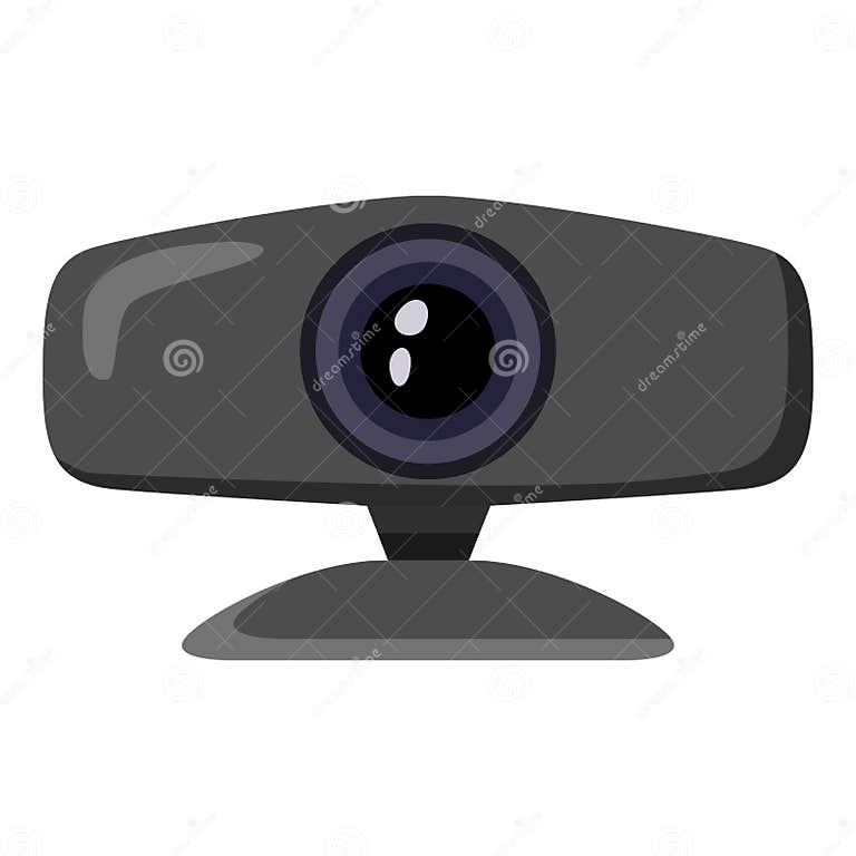 Icono De Cámara Web. Símbolo De Webcam Plano Vectorial Ilustración del ...