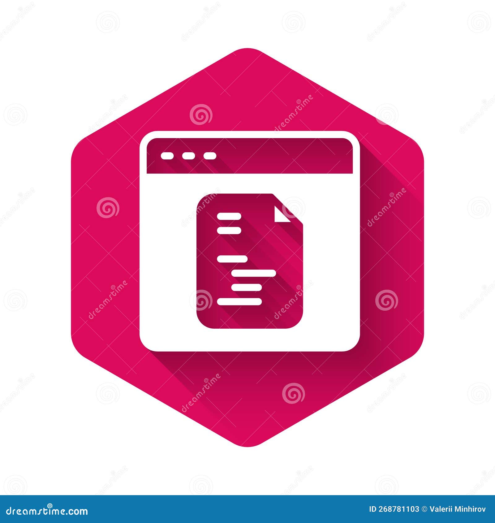 Icono De Código De Programación De Programadores Web De Software Blanco ...