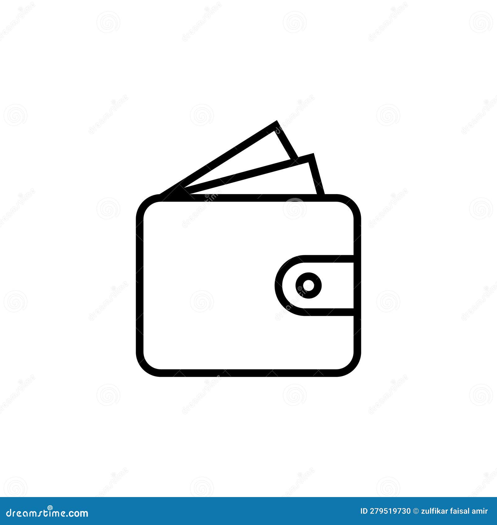 Icono De Cartera . Icono De Vector De Cartera Ilustración del Vector ...