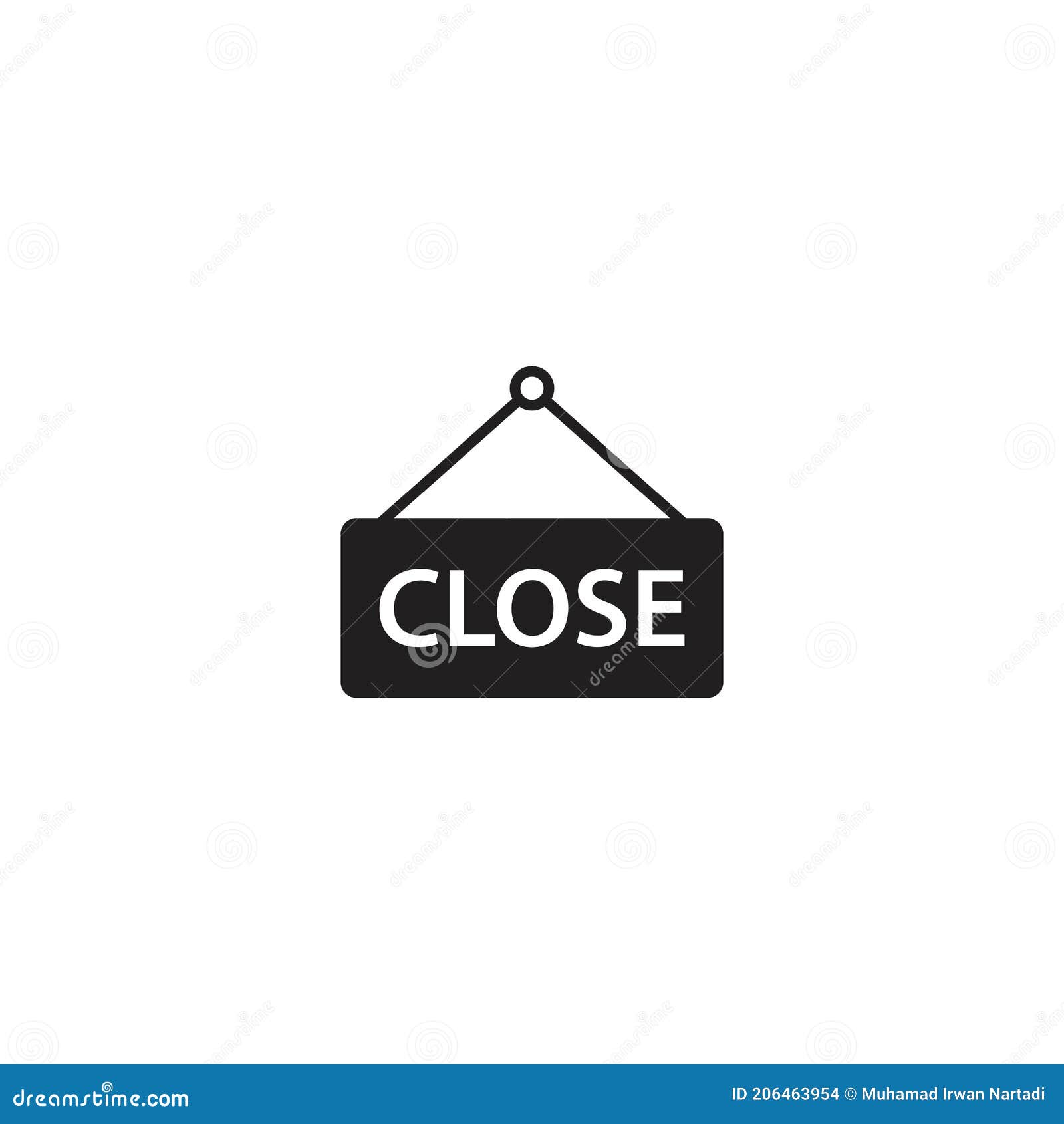 Icono de cierre ilustración del vector. Ilustración de departamento ...