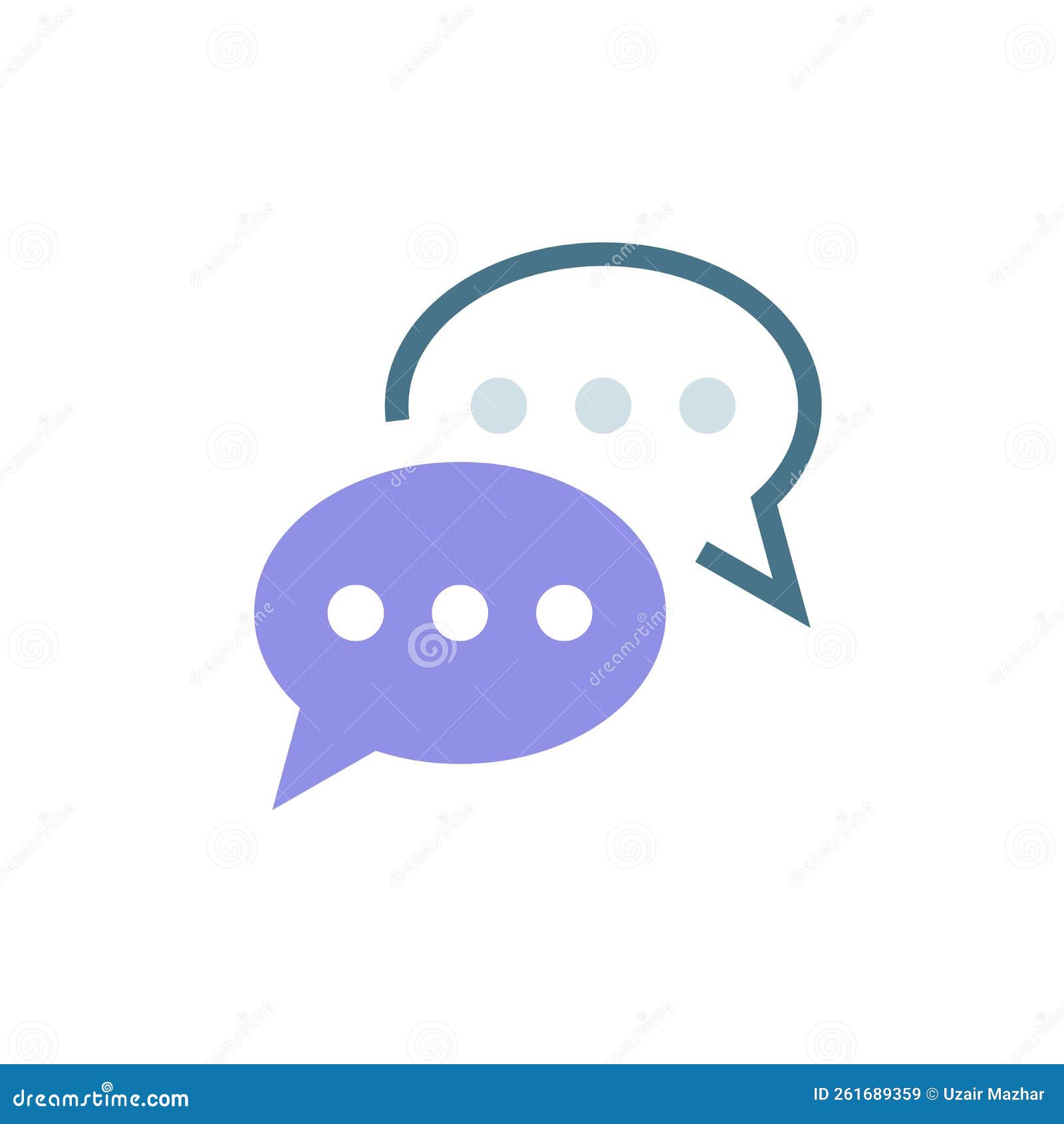 Icono De Comentarios . Logotipo Stock de ilustración - Ilustración de ...