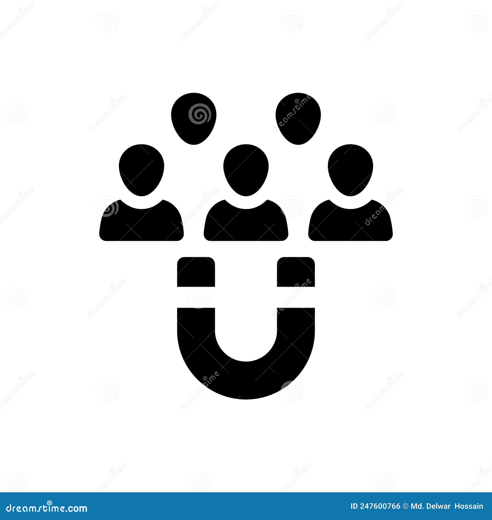 Icono de compromiso social ilustración del vector. Ilustración de ...