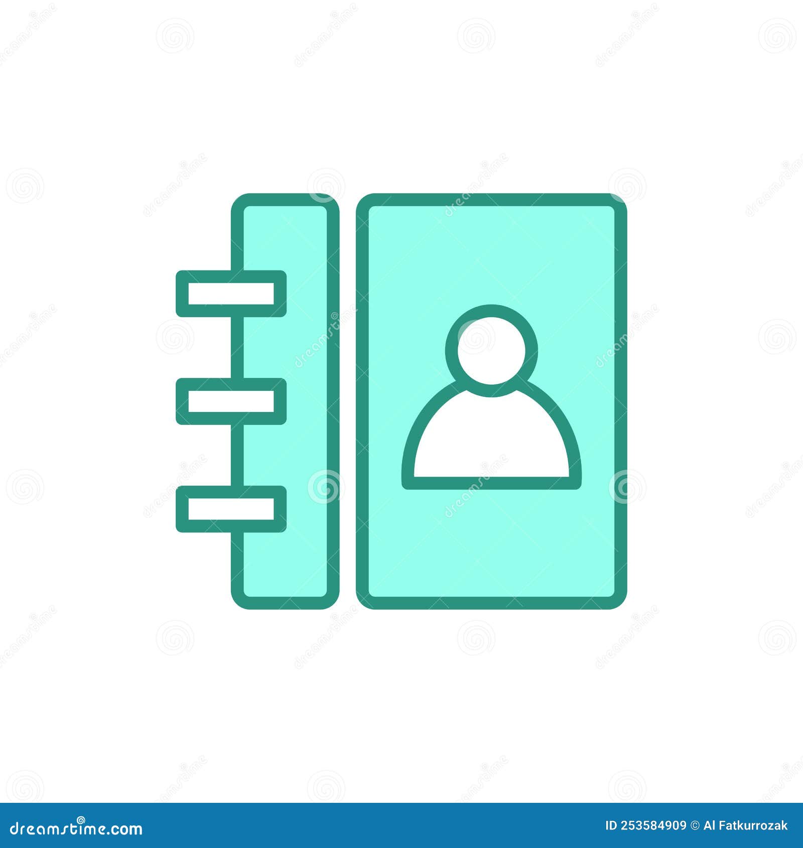 Icono De Contacto. Vector De Contacto Plano. Vector De Existencias De ...