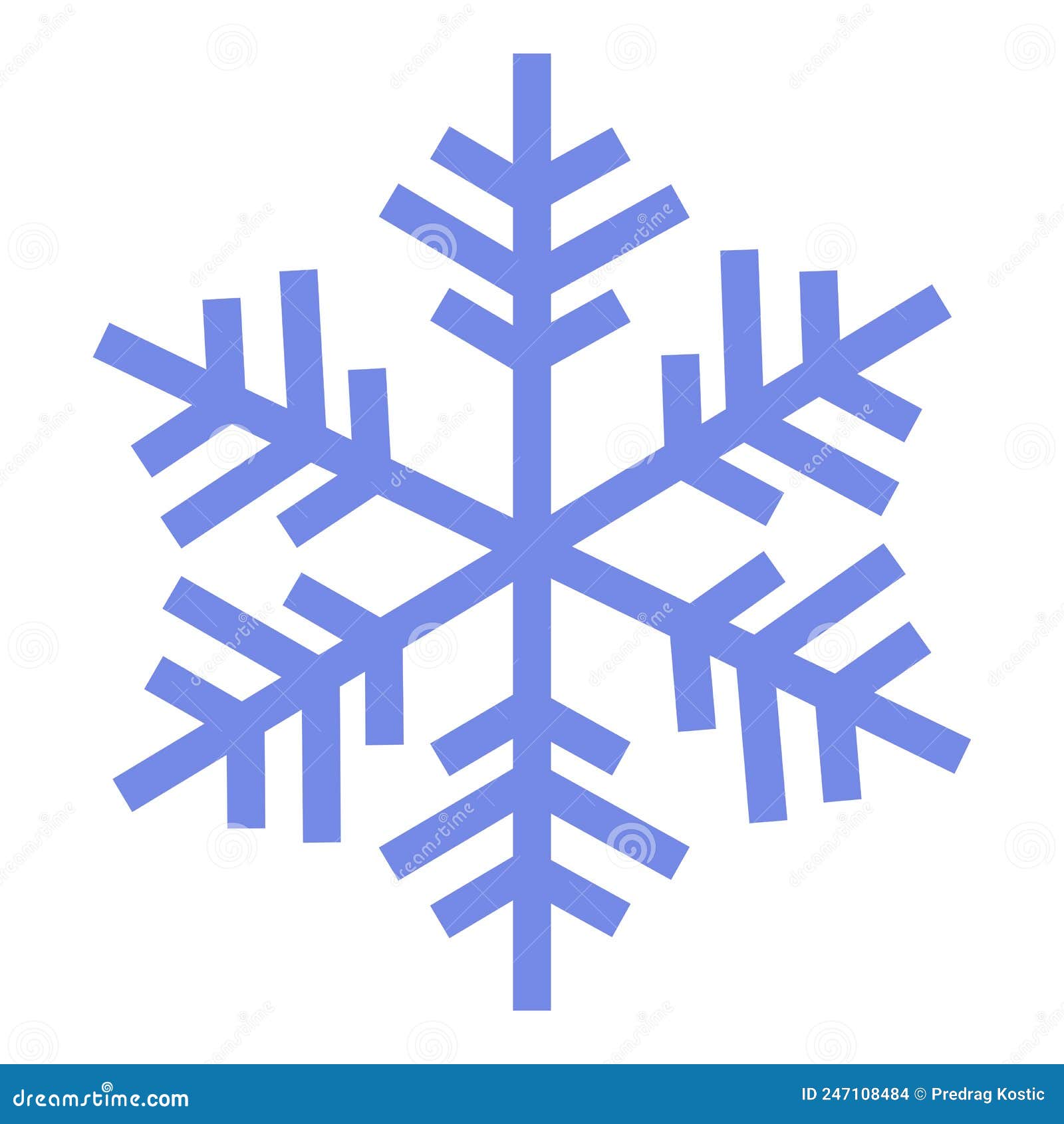 Icono de copo de nieve stock de ilustración. Ilustración de insignia ...