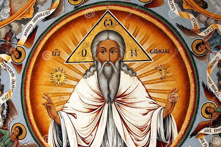 Icono de dios fotografía editorial. Imagen de pasado, historia - 6551432