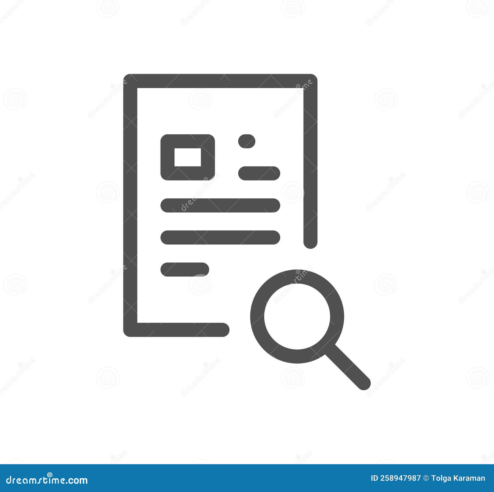 Icono de documento. ilustración del vector. Ilustración de libro ...