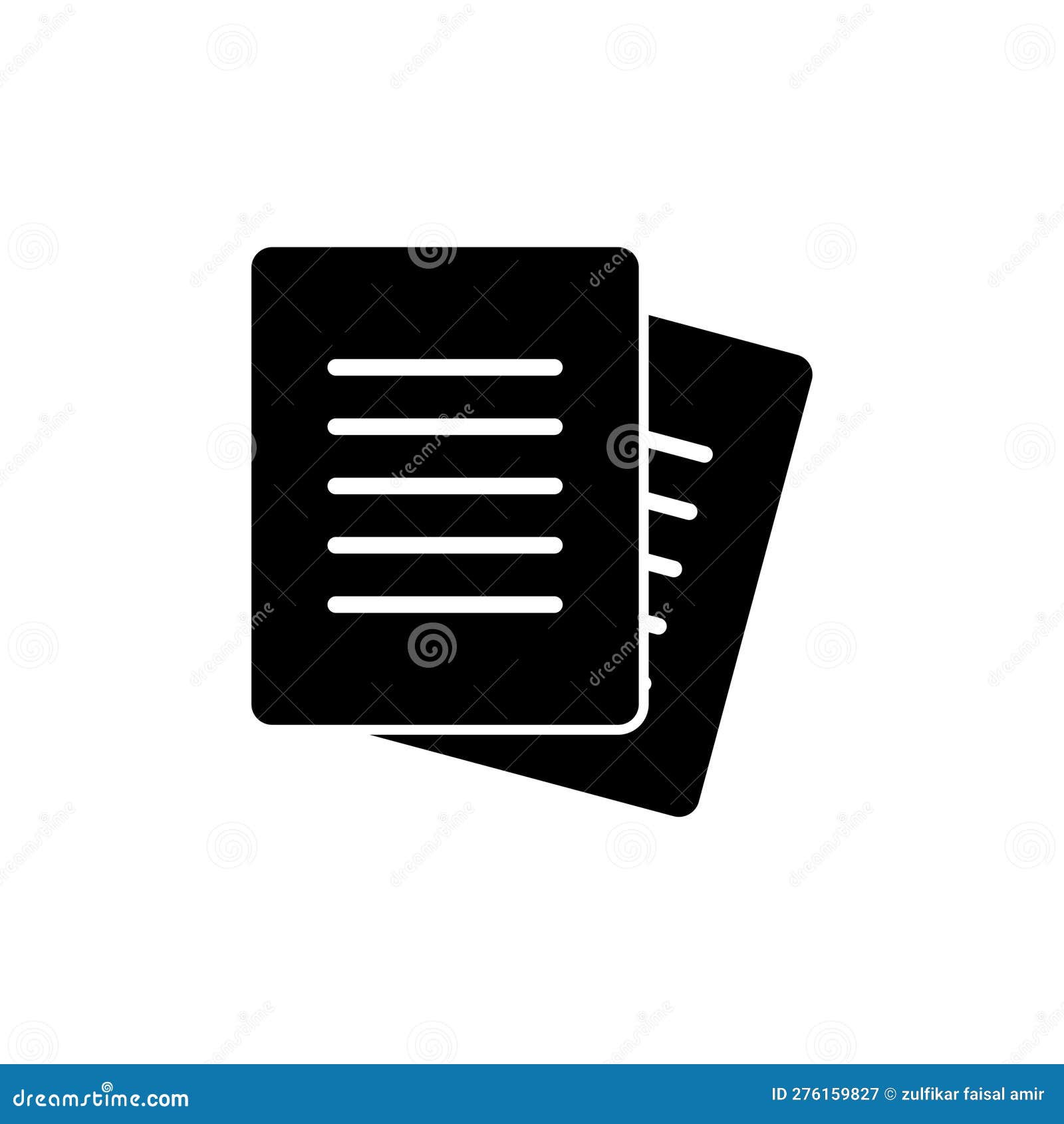 Icono De Documento . Icono De Papel. Icono De Archivo Ilustración del ...