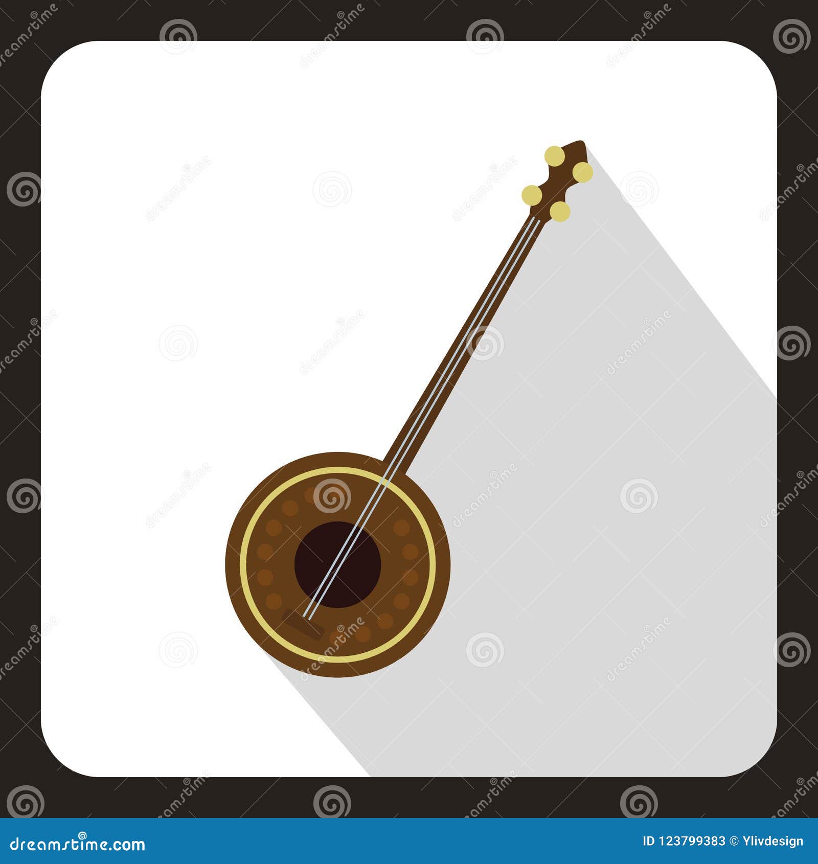 Icono De Dutar, Estilo Plano Stock de ilustración - Ilustración de ...