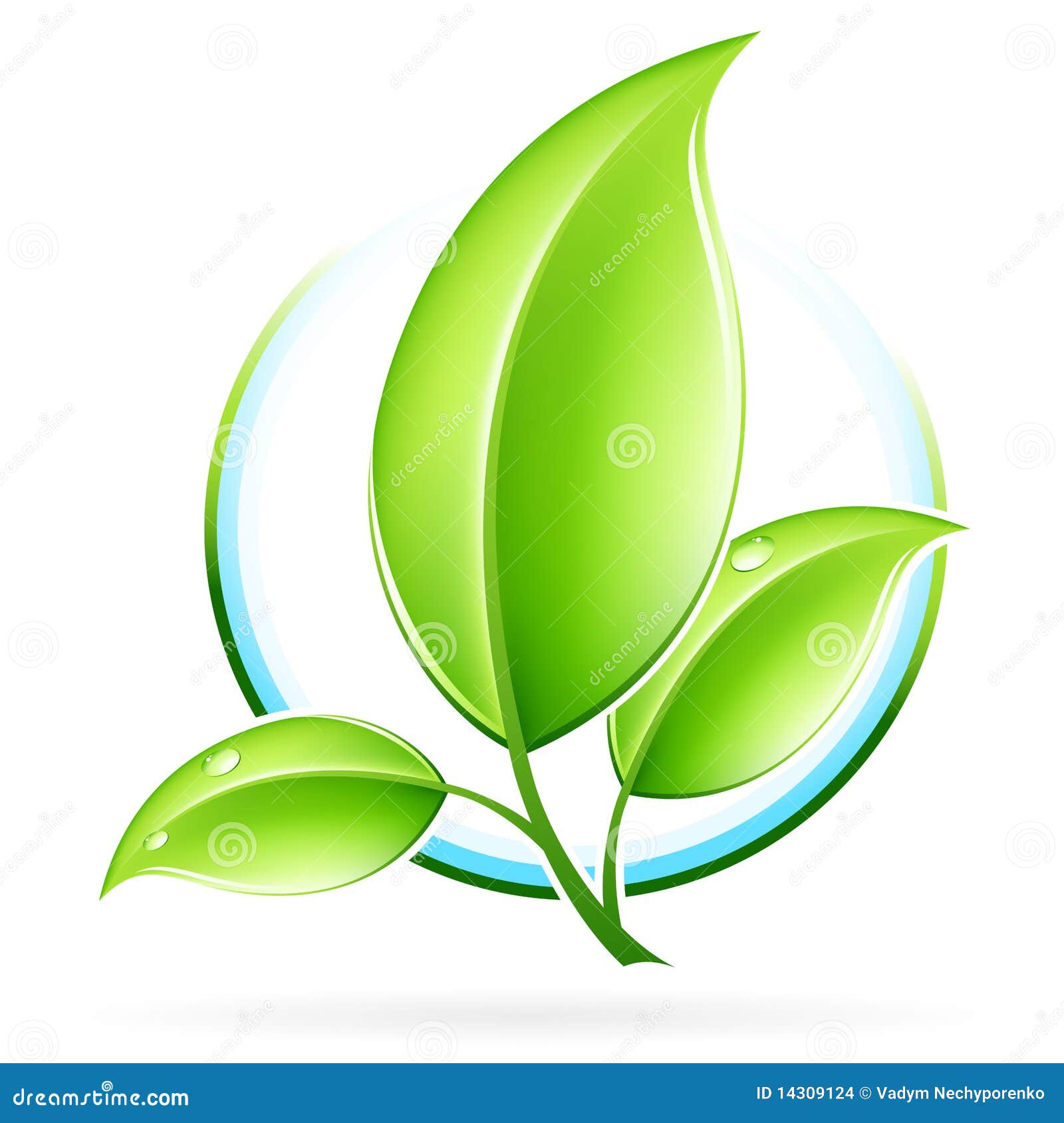 Icono de ECO ilustración del vector. Ilustración de hoja - 14309124