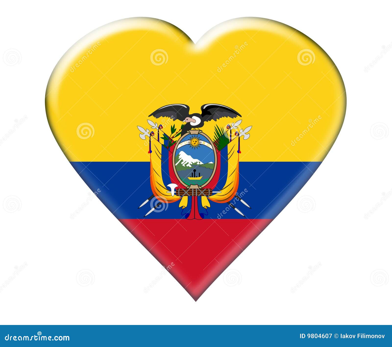 Icono de Ecuador stock de ilustración. Ilustración de naturalice - 9804607