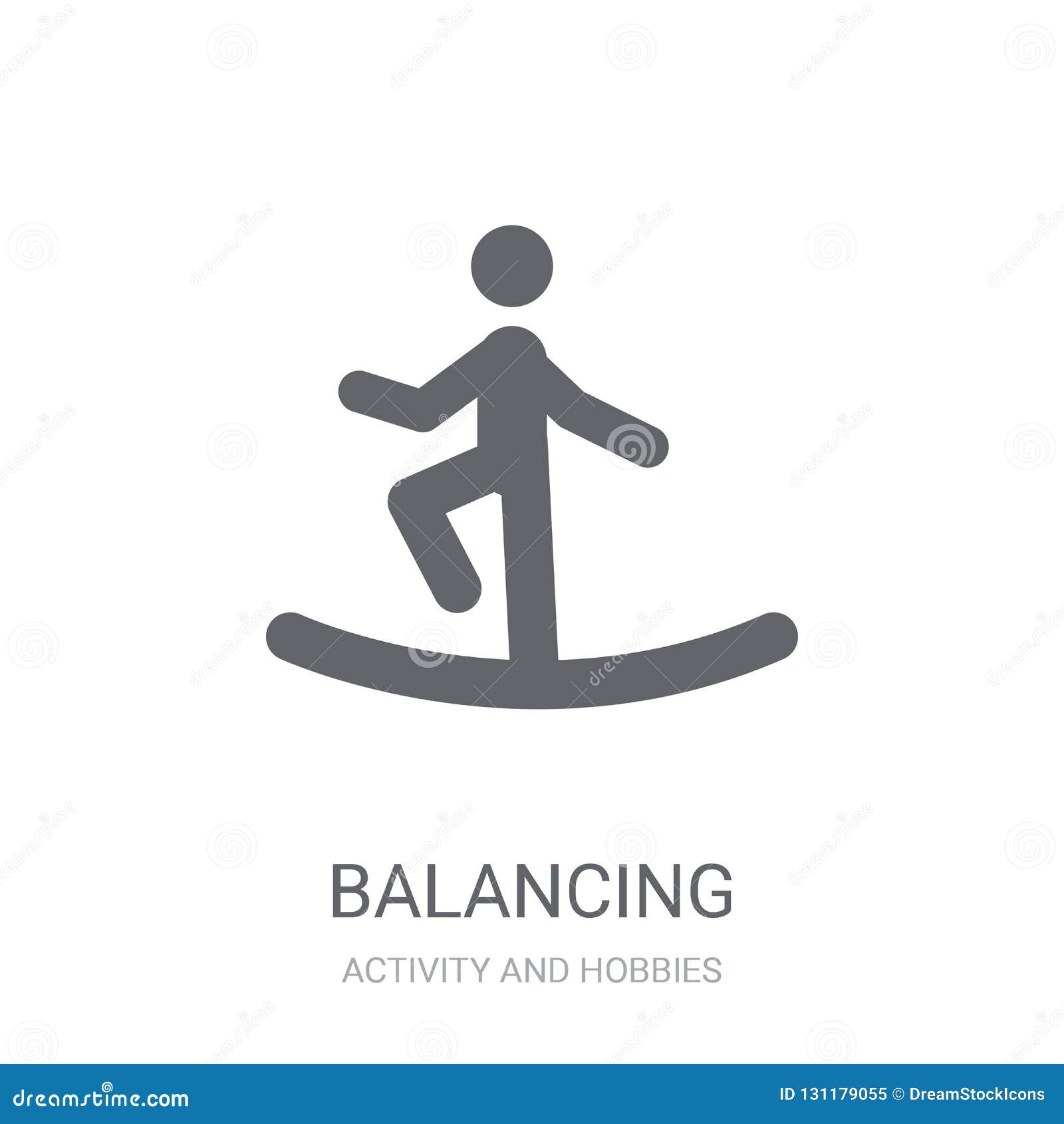 Icono de equilibrio ilustración del vector. Ilustración de vector ...