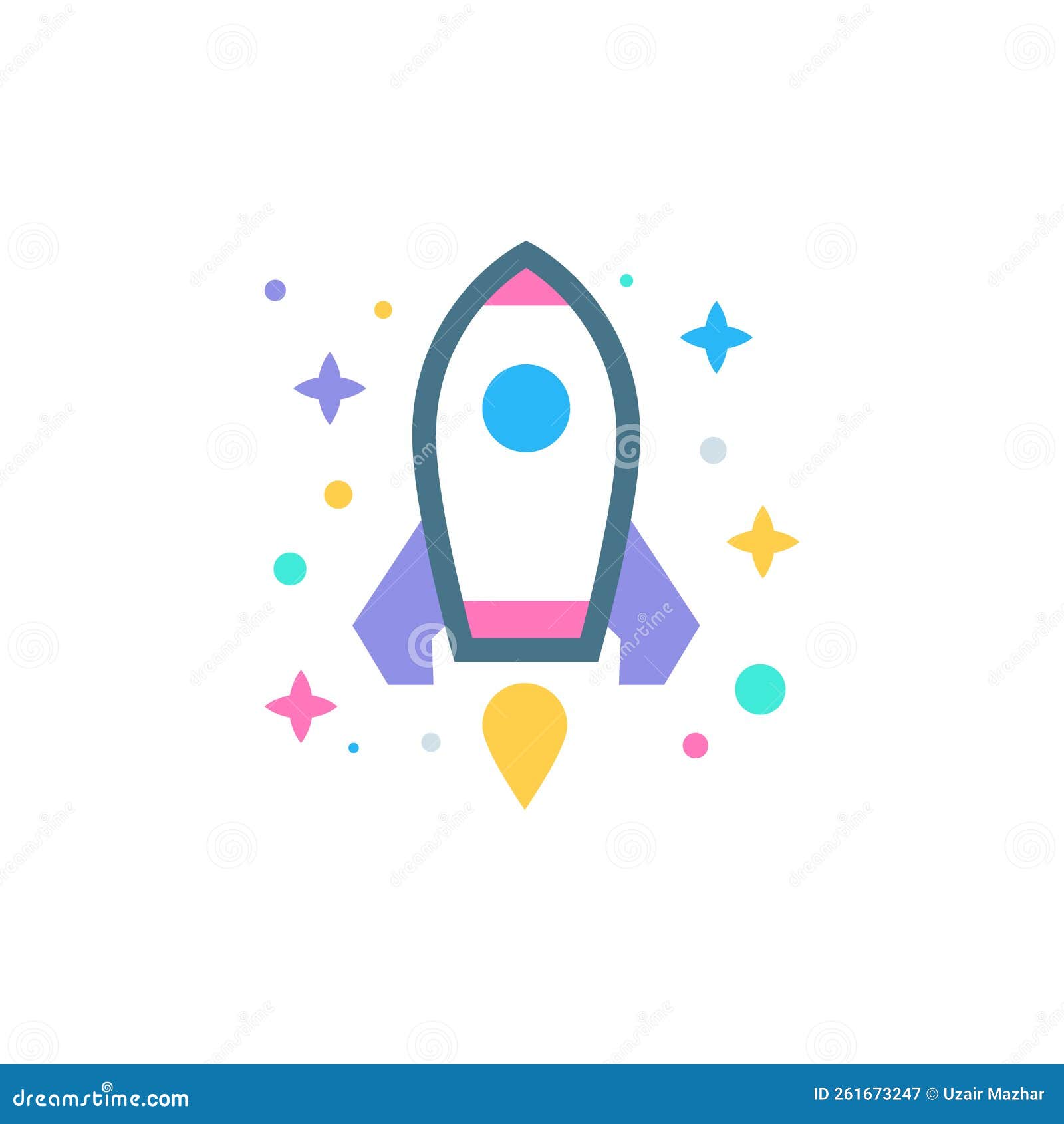 Icono De Espacio En Vector. Logotipo Ilustración del Vector ...