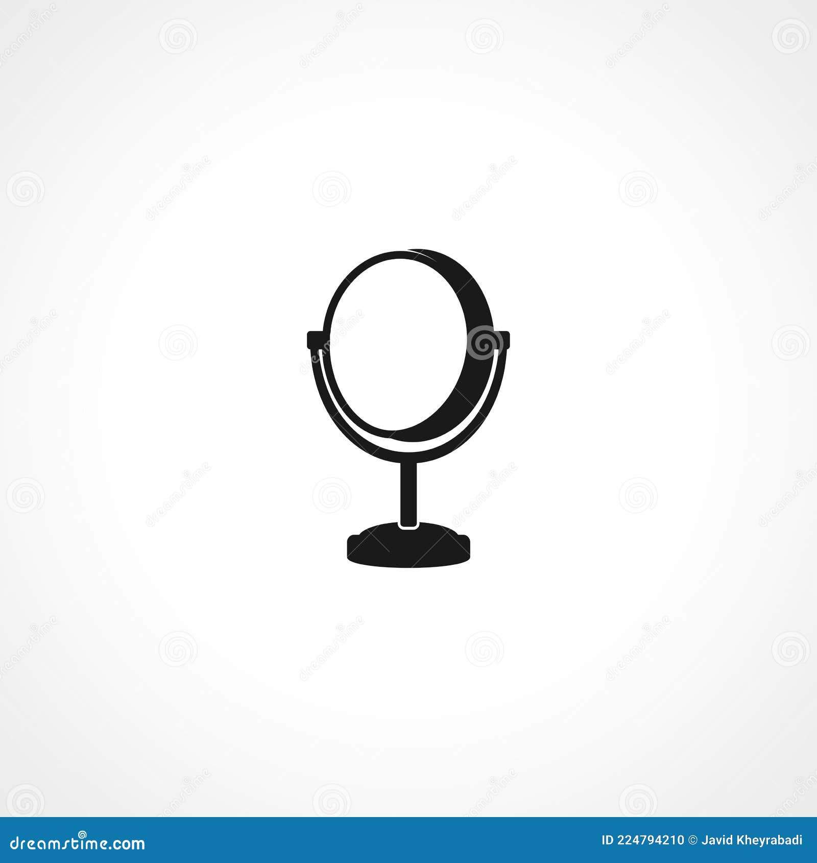 Icono De Espejo. Icono De Vector Aislado Ilustración del Vector ...
