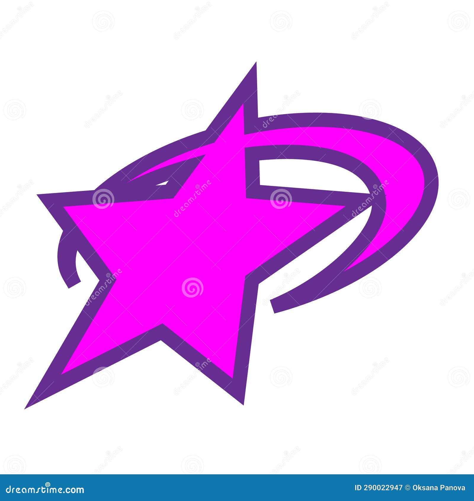 Icono De Estrella. Vector Estrella Rosa Stock de ilustración ... Icono De Estrella. Vector Estrella Rosa Stock de ilustración ...